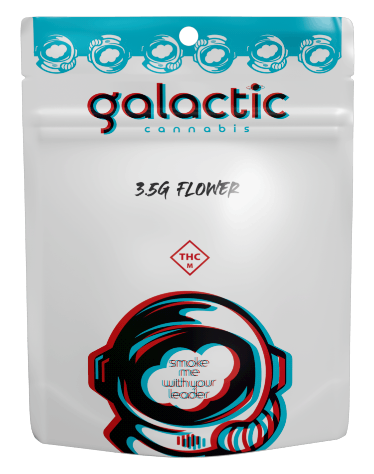 Klassified Kush Flower 1/8oz (3.5g) - Galactic Cannabis
