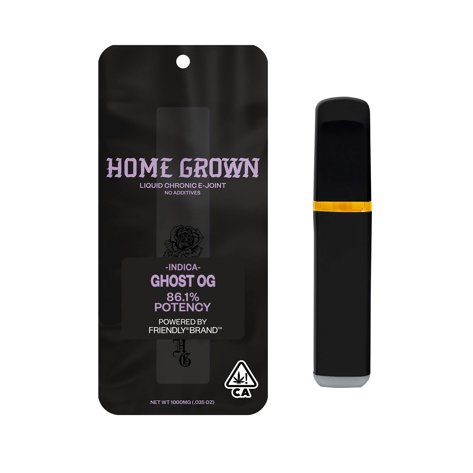 Home Grown - Ghost OG - Indica - 1g Cured Resin AIO - Home Grown