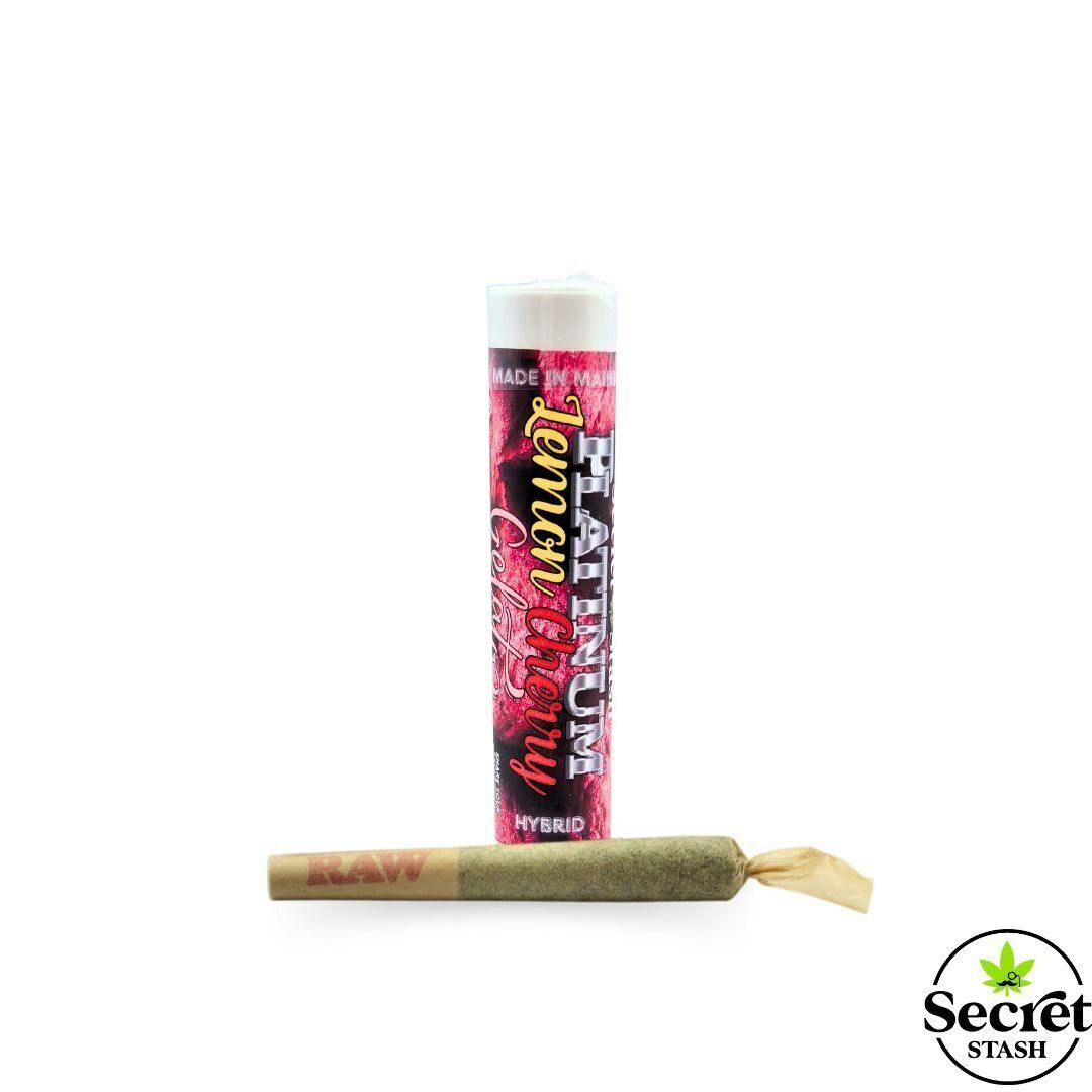 Full Bud Pre Roll | Platinum Lemon Cherry Gelato | Half Gram - Secret Stash