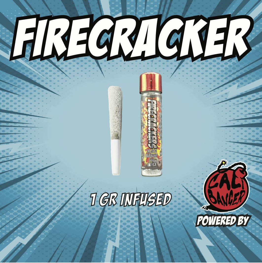 Firecracker Infused Pre Roll Black Mamba OG 1 Gr - Firecracker by Cali ...
