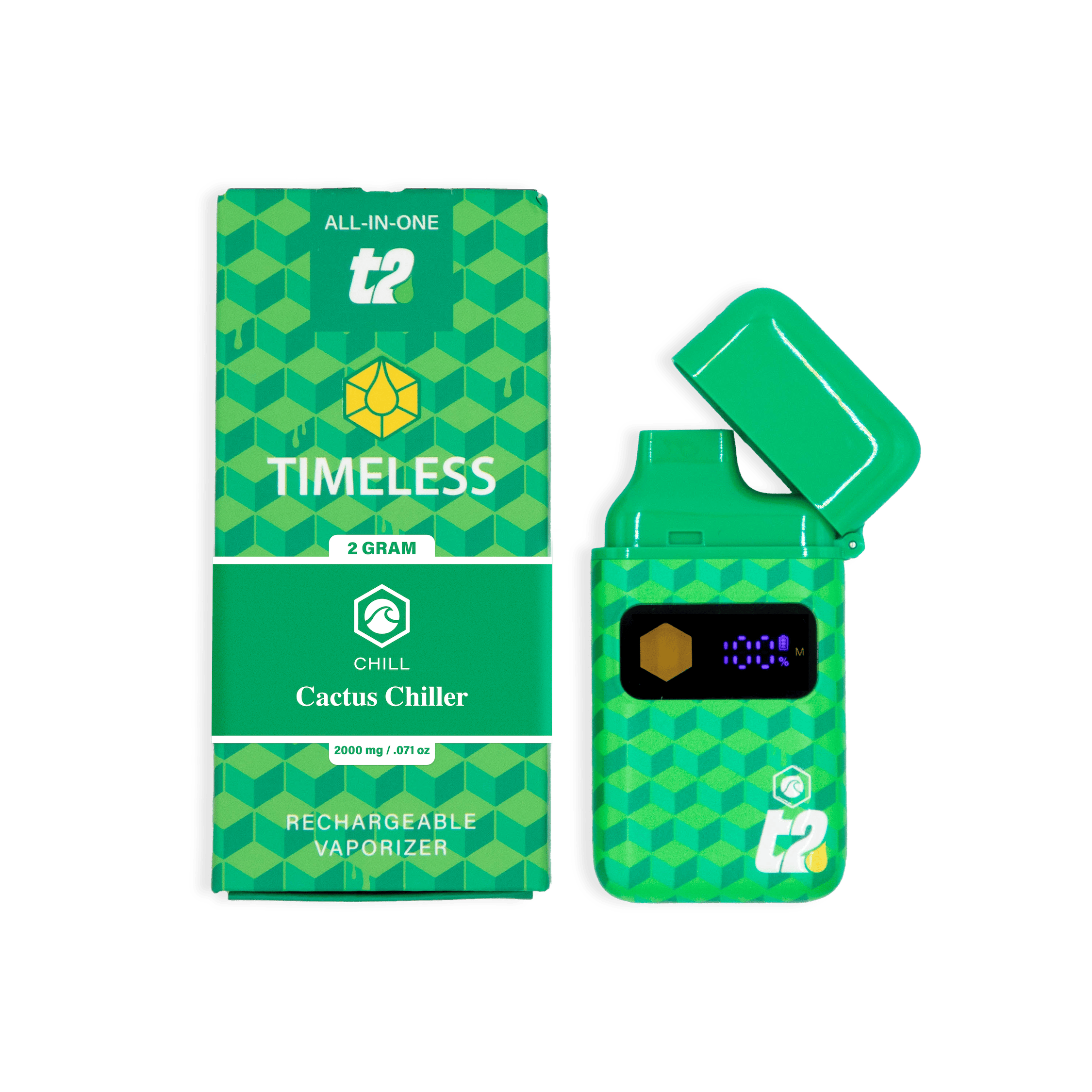 Timeless Cactus Chiller All-in-One 2000mg (Chill) - Timeless Vapes