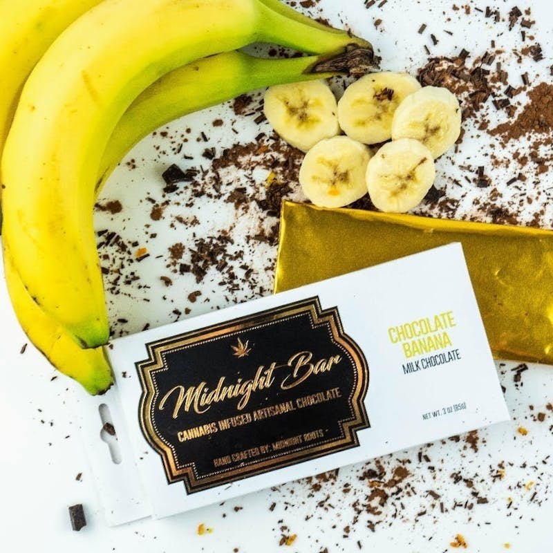 Midnight Roots - Banana Milk Chocolate 200mg - Midnight Roots