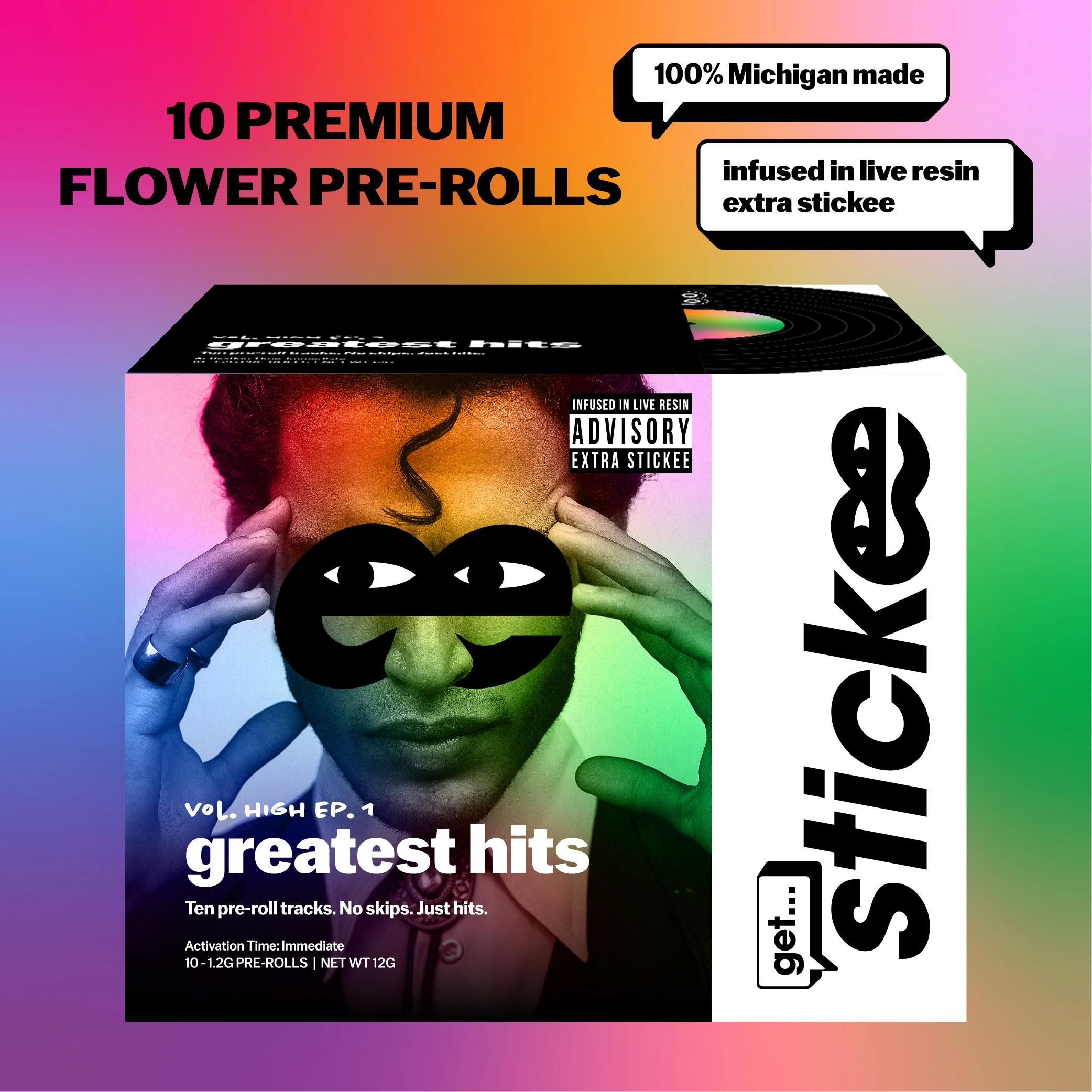 LIMITED EDITION Stickee | Multi-Strain Infused 10PK | Live Resin Pre ...