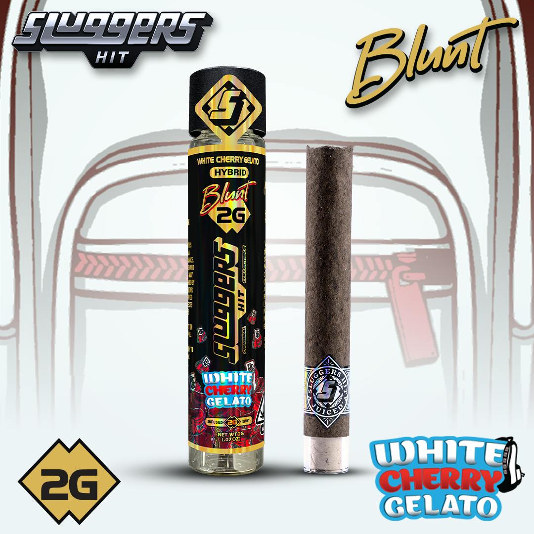 Sluggers X Backpack Boyz - Infused Blunt - 2g - White Cherry Gelato ...