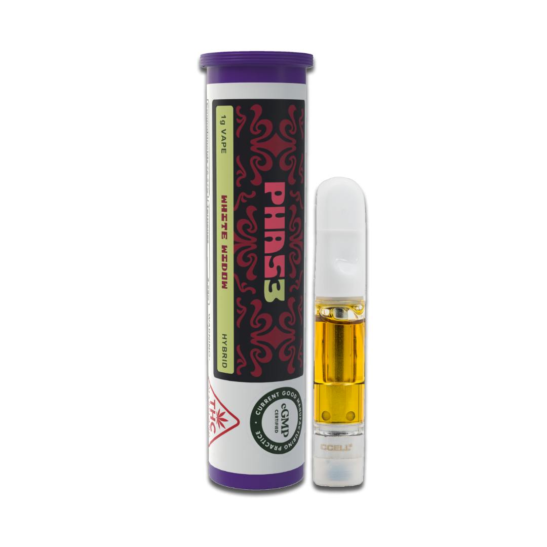 White Widow Live Resin Cartridge 0.5g - SunMed Growers