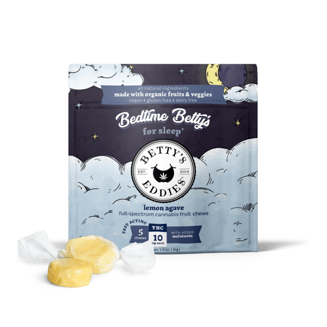 Bedtime Betty's • Lemon Agave for Sleep [5pk] - DE - Betty's Eddies