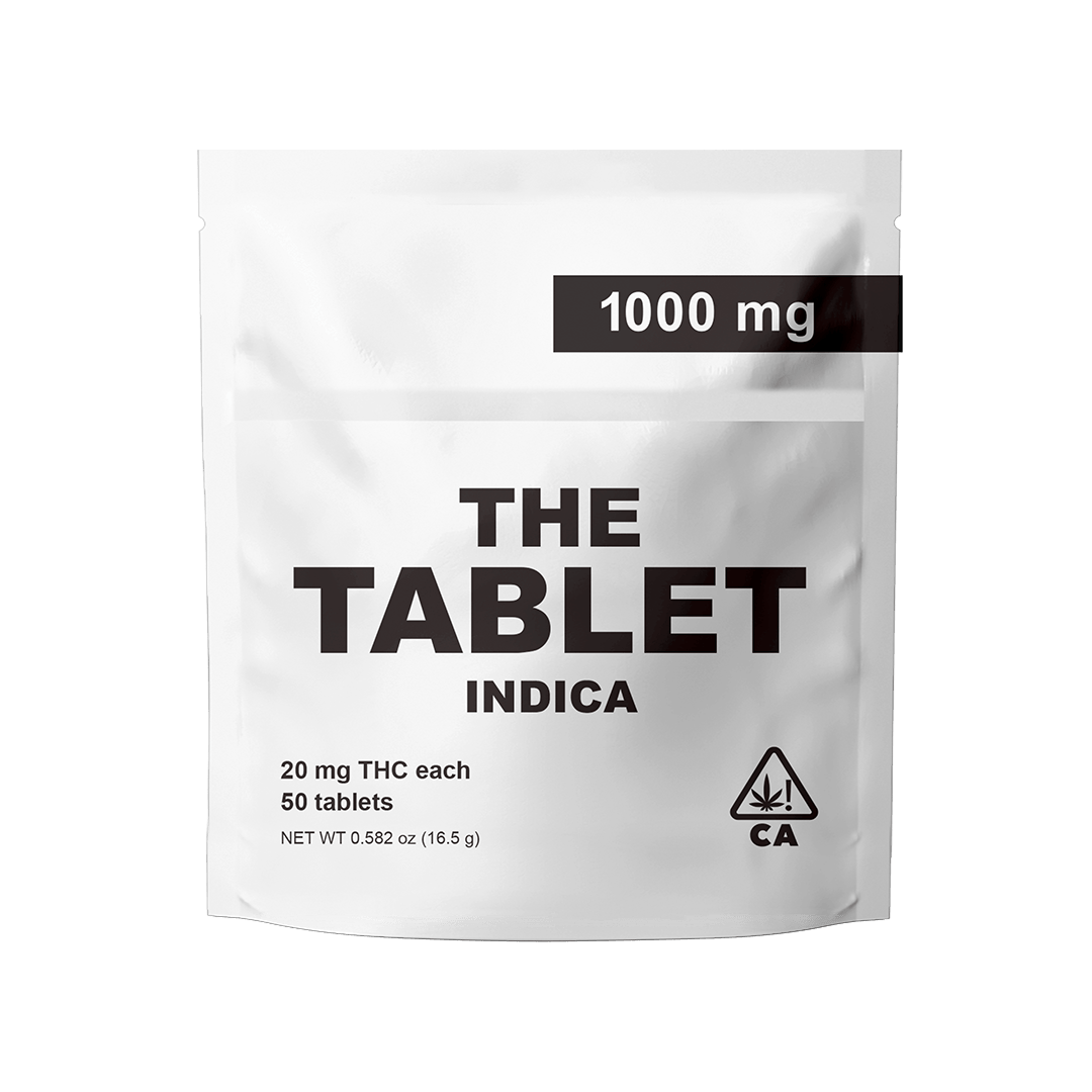 The TABLET (Indica) | Capsules | 1000mg THC | 20mg x 20pc - The TABLET