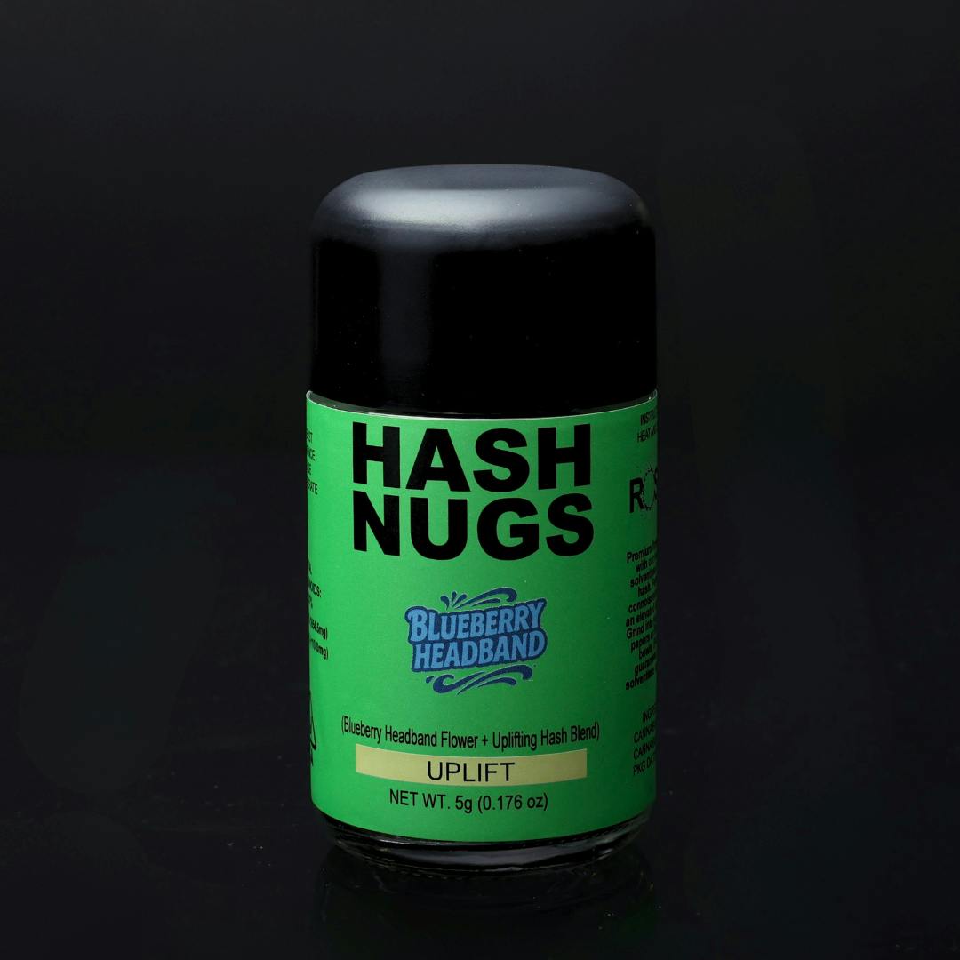 Hash Nugs - Blueberry Headband - Uplift - Rosin Tech Labs
