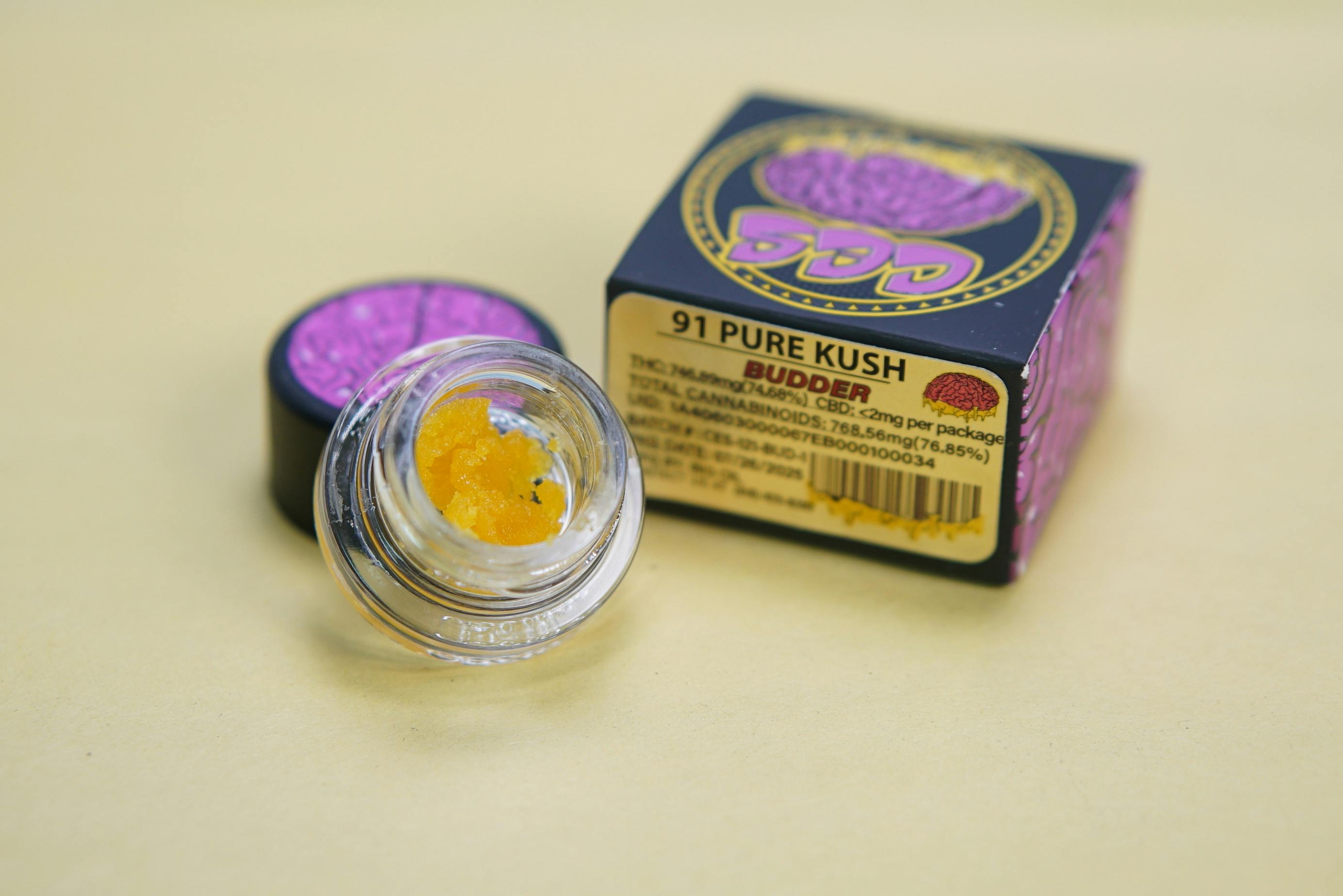 CES - 91 Pure Kush - 1g Budder - CES
