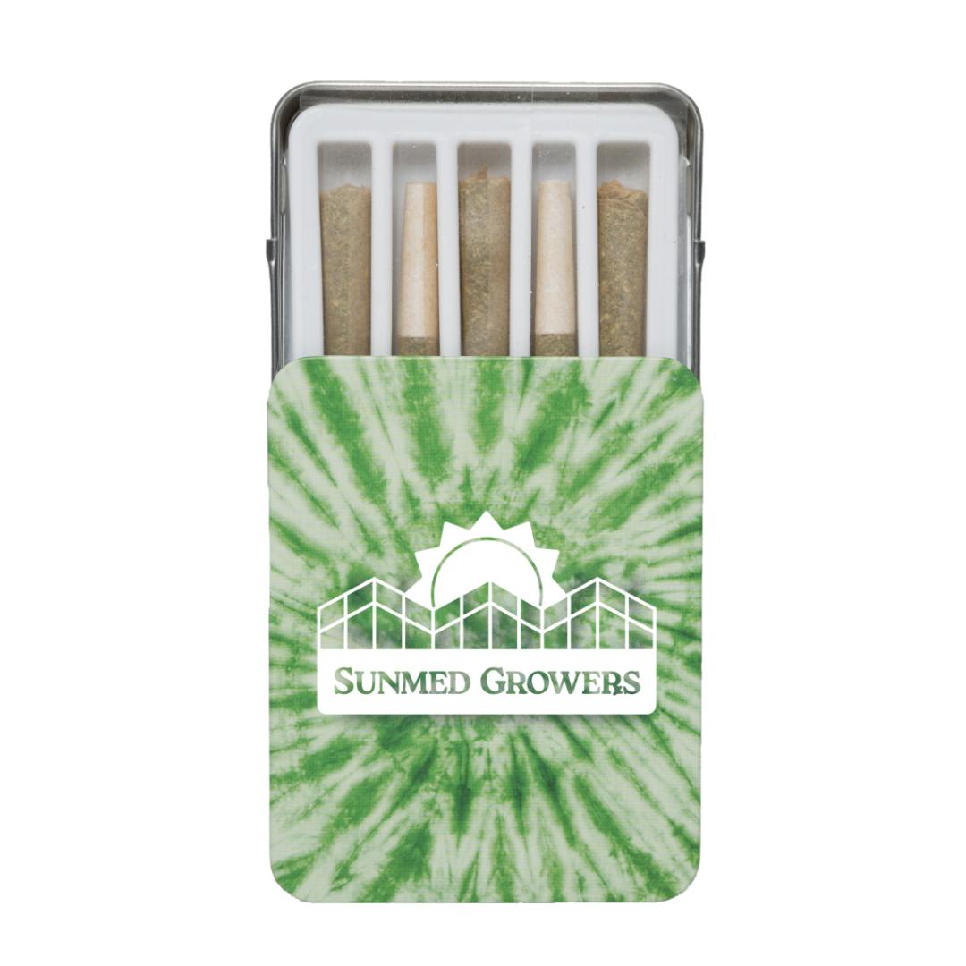 SDG OG Pre Roll 2.5g/5 Pack Tin - SunMed Growers