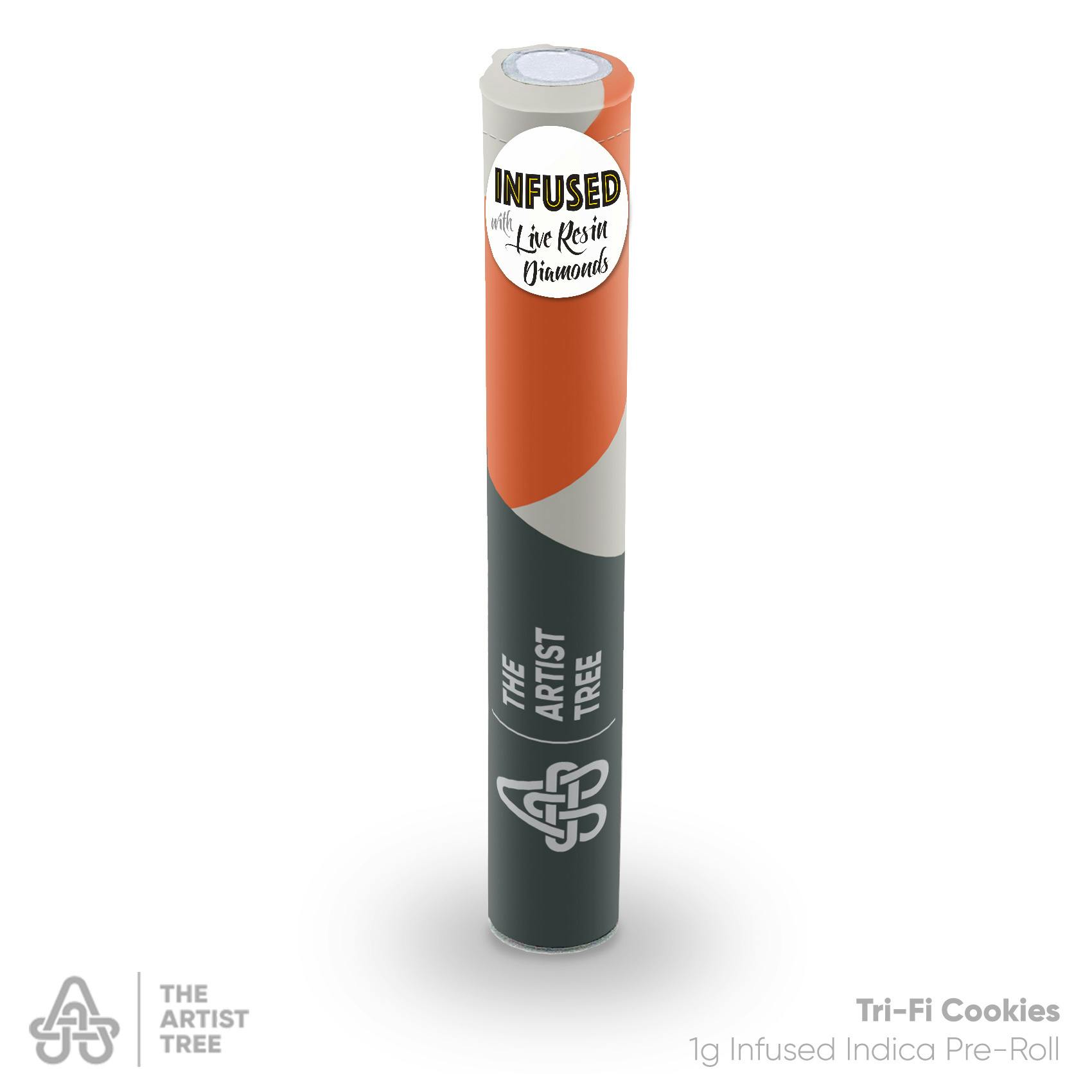 TAT Infused Trifi Cookies (I/H) Preroll 1g - The Artist Tree