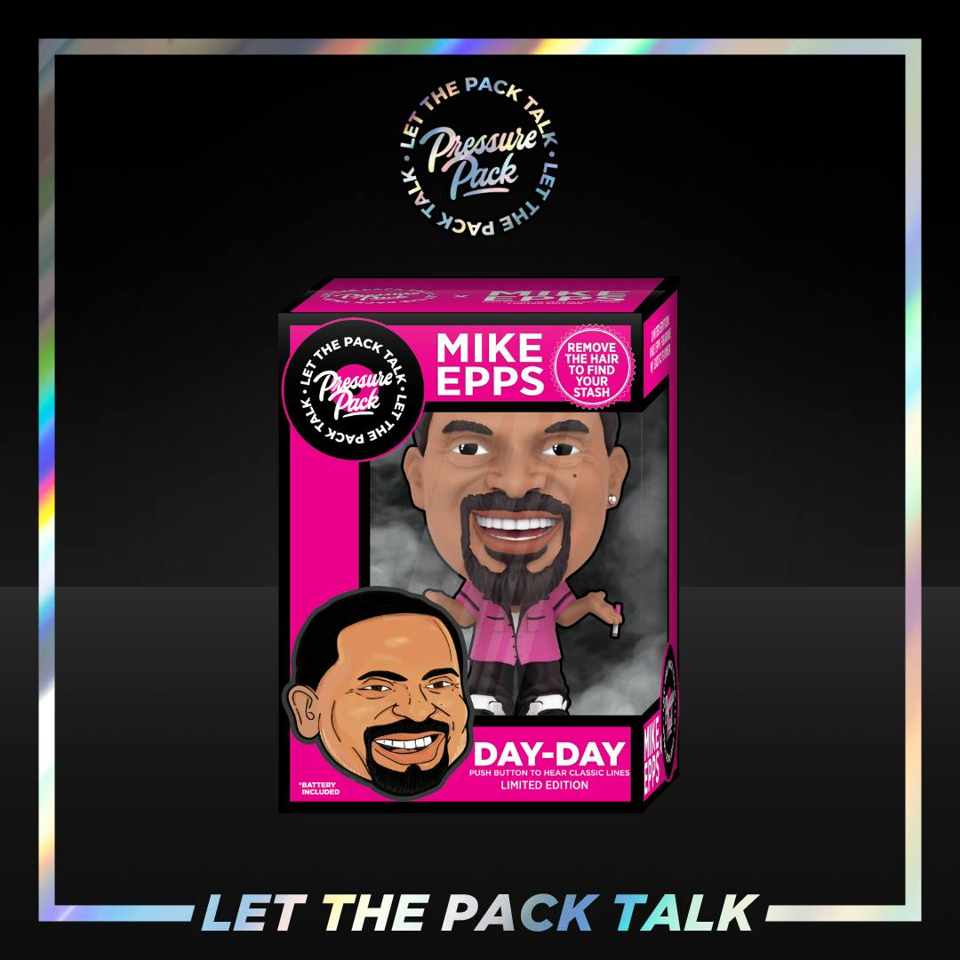 Pressure Pack x Mike Epps Day Day Flower 3.5g - Collectible Doll ...
