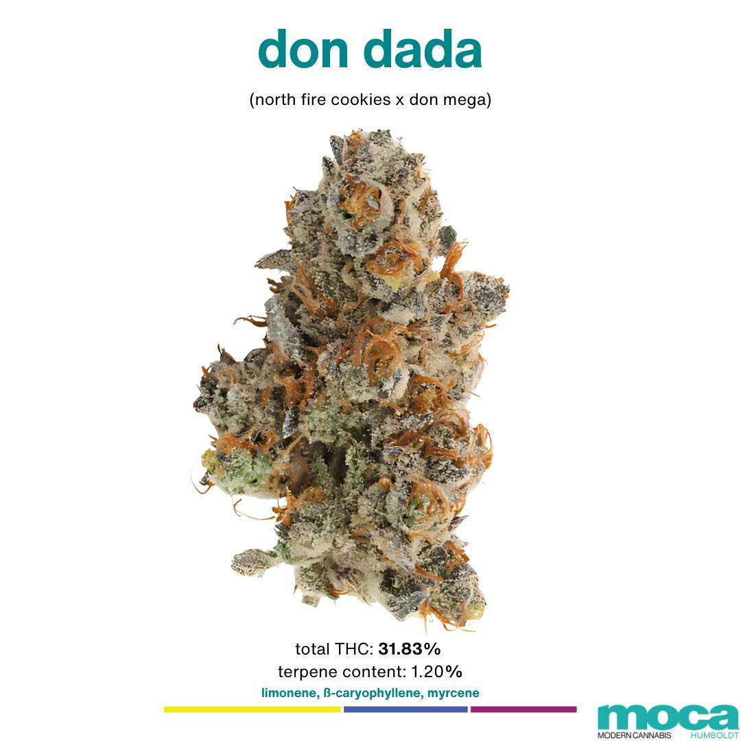 MOCA Flowers - Smalls 1/4 Bag - Don Dada - MOCA Humboldt