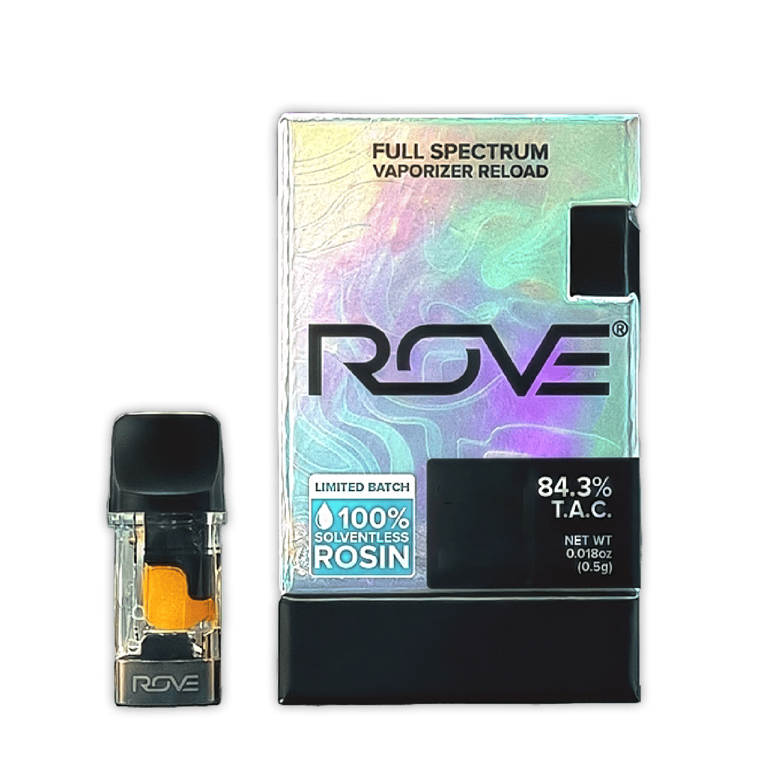 Orange Chameleon | Ice Hash Live Rosin Vaporizer | 0.5g (Reload) - ROVE