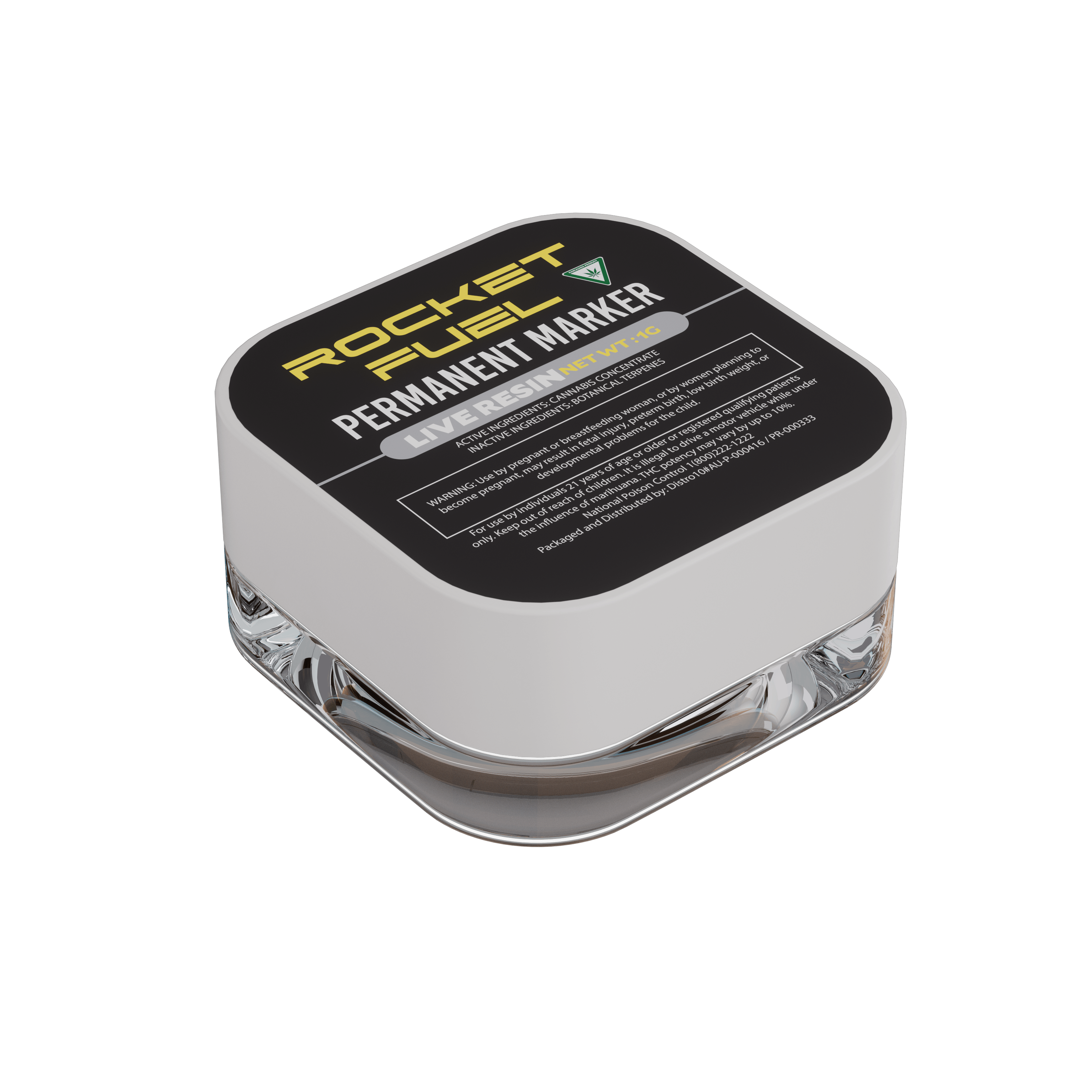 Rocket Fuel - Permanent Marker - Live Resin Concentrate 1g - Rocket