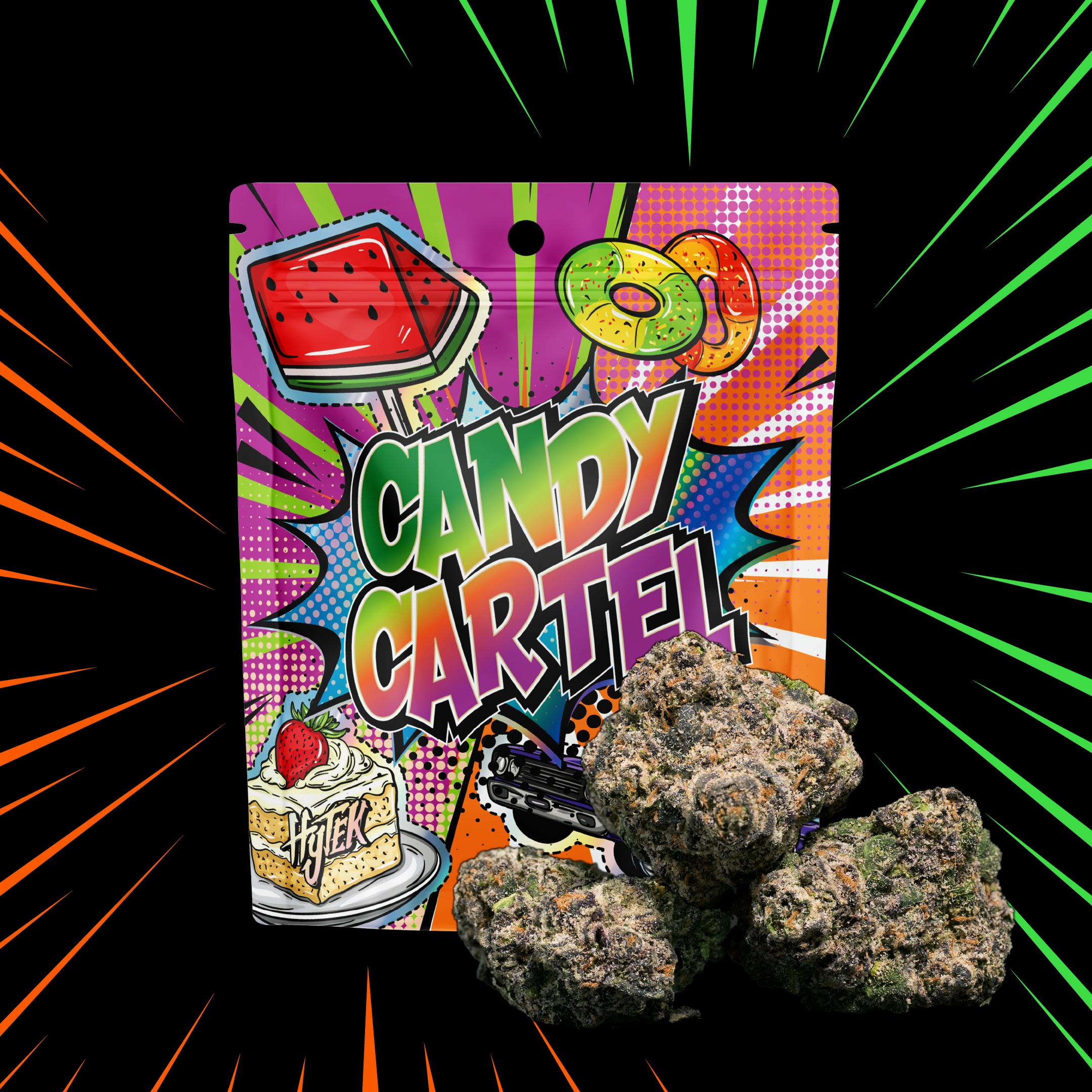 HYTEK | CANDY CARTEL | 1/8th PRE-PACK | 3.5g - Hytek