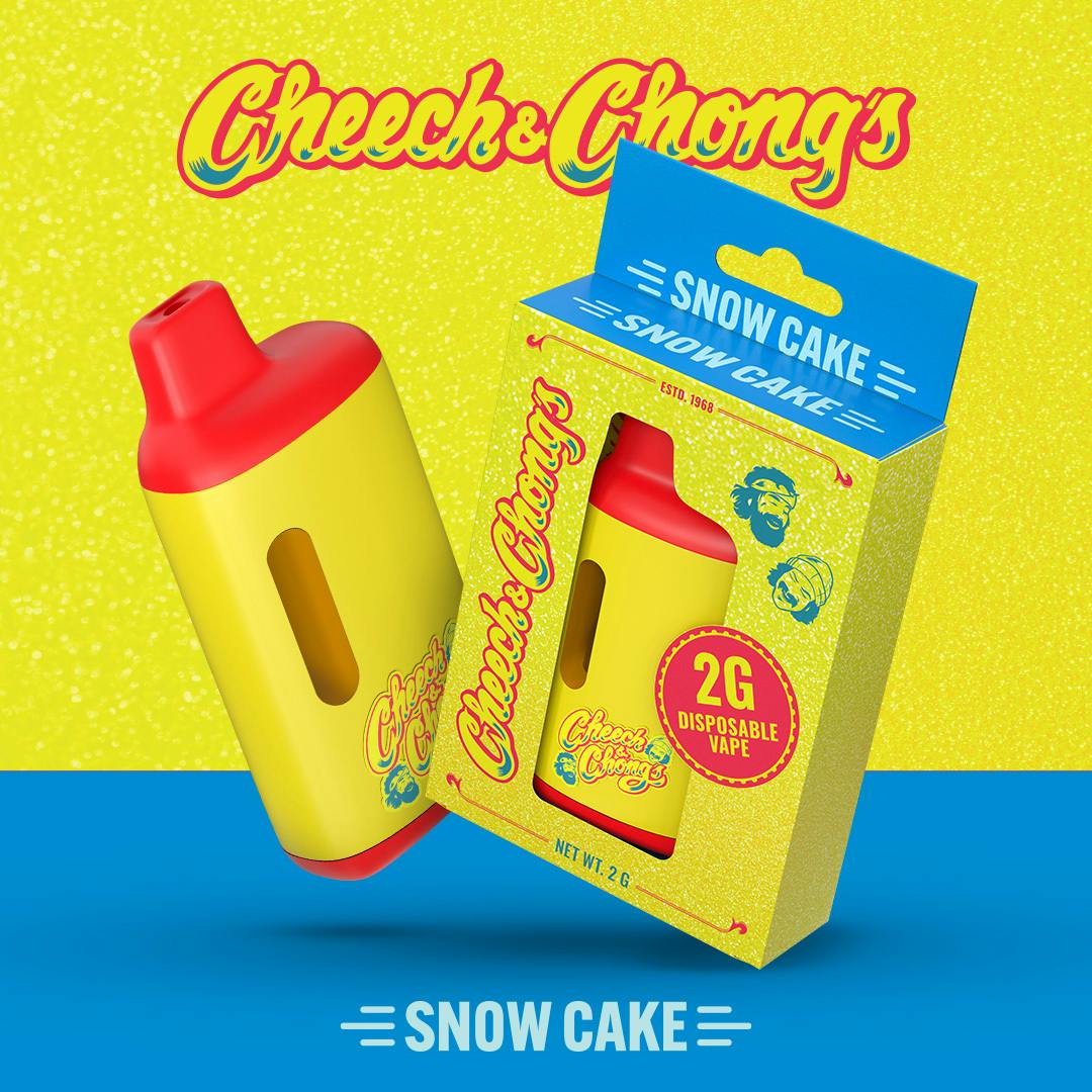 Cheech & Chong | Snow Cake | Disposable Vape 2g - Cheech and Chong ...