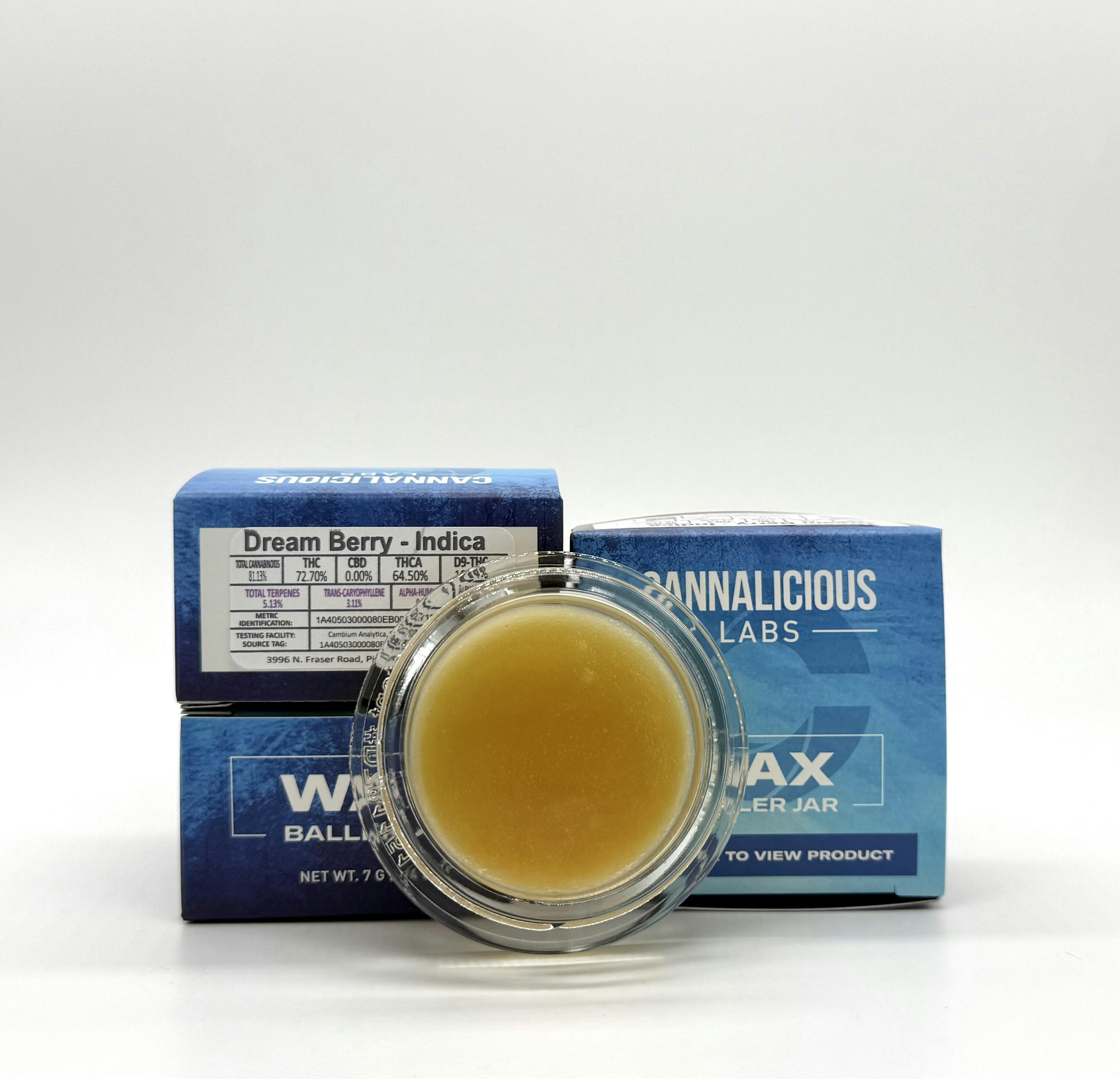 Dream Berry Wax - Indica - Cannalicious Labs