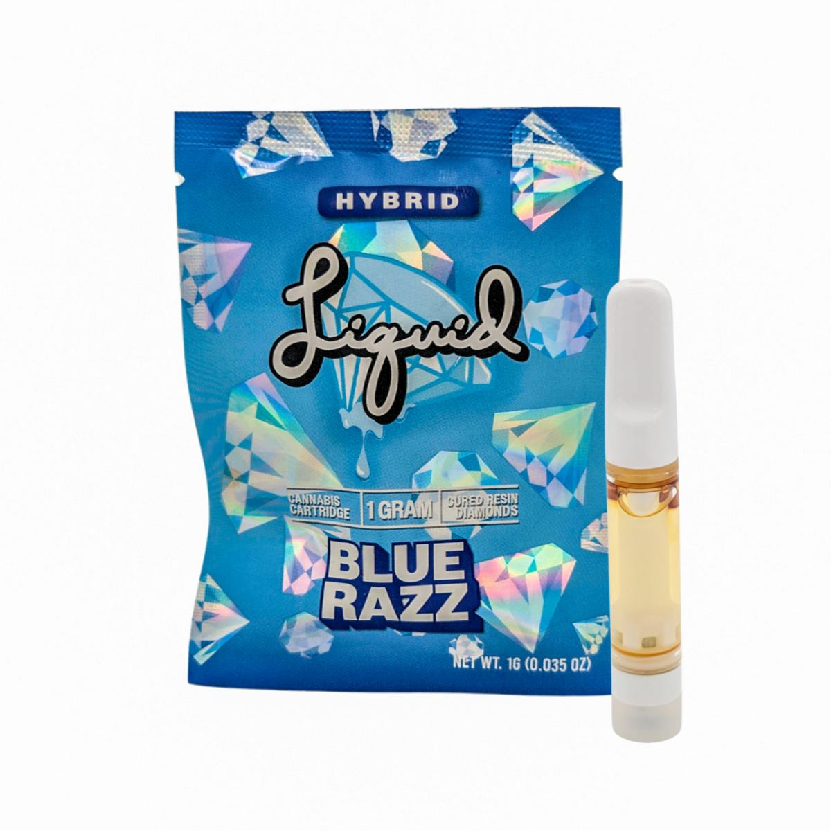 Blue Razz | 1g Cured Diamond Cartridge | Liquid - Coastal Remedies