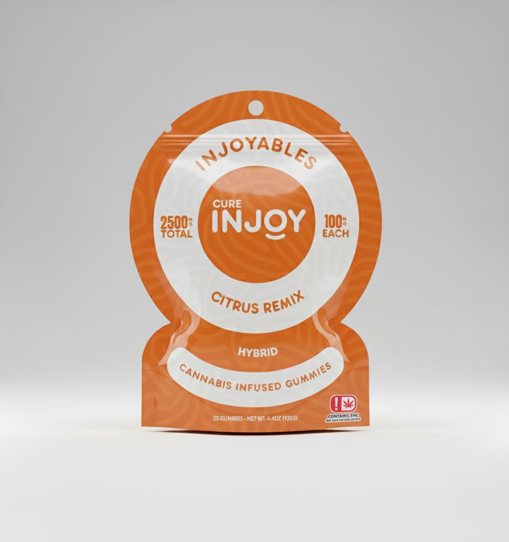 Cure Injoy - Citrus Remix - 2500MG (HYBRID) - Cure Injoy