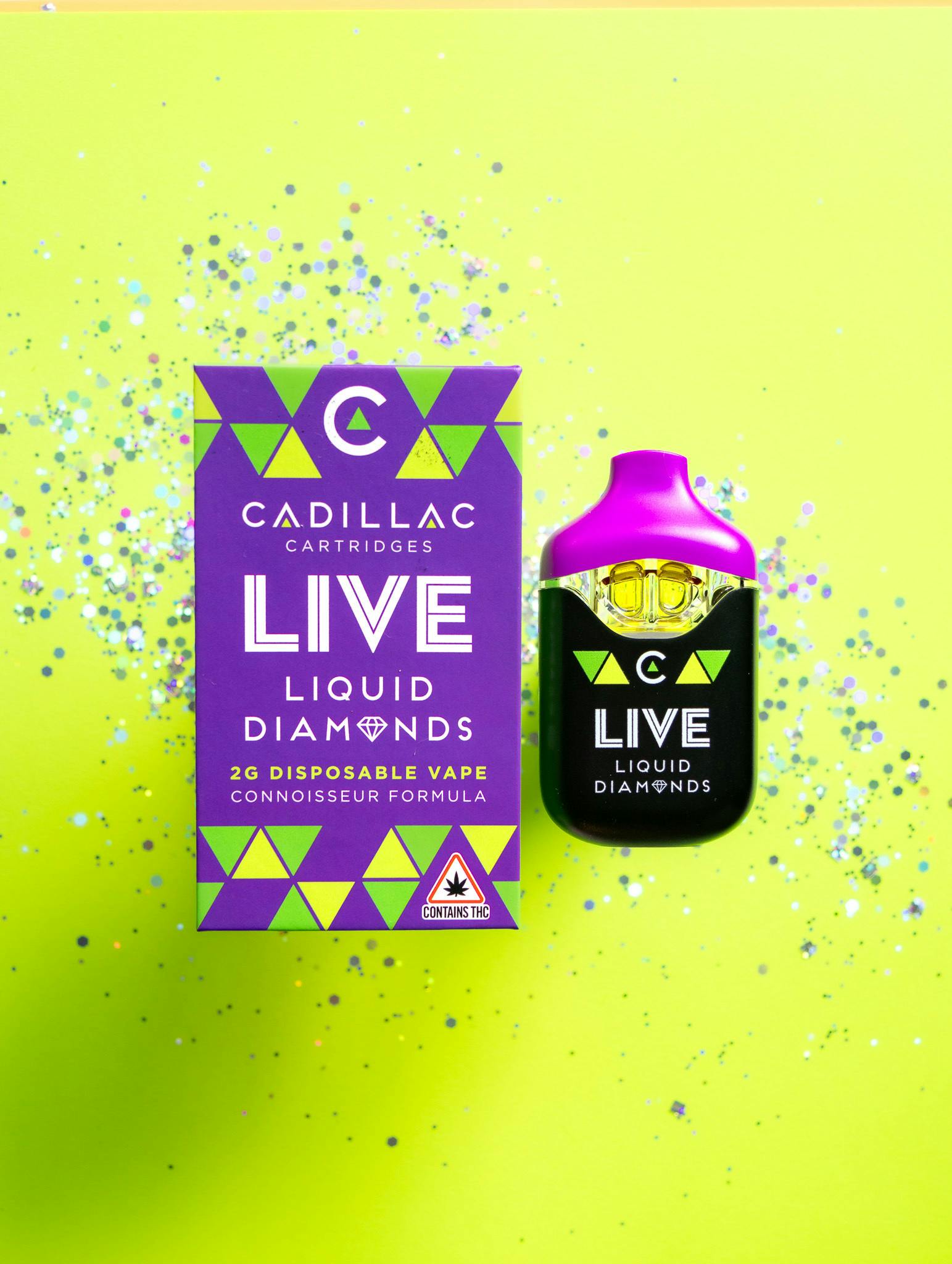Cadillac LIVE 2g Disposable - Super Boof X Grape Sorbet - Green Truck ...