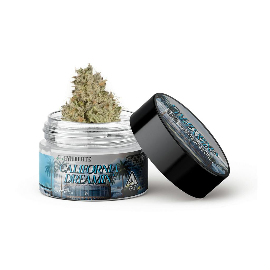 BRAND LABEL 5 GRAM - CALIFORNIA DREAMIN - The Syndicate