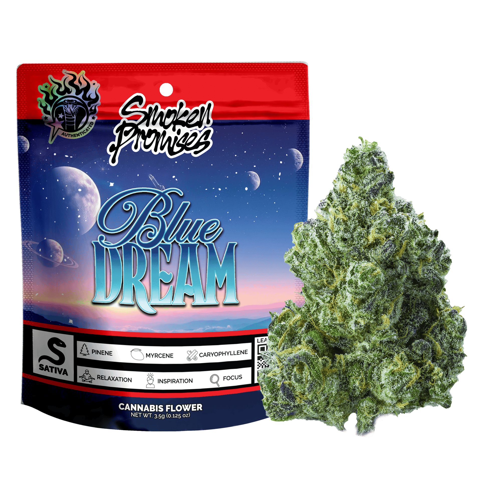Blue Dream | Flower | 3.5g - Smoken Promises