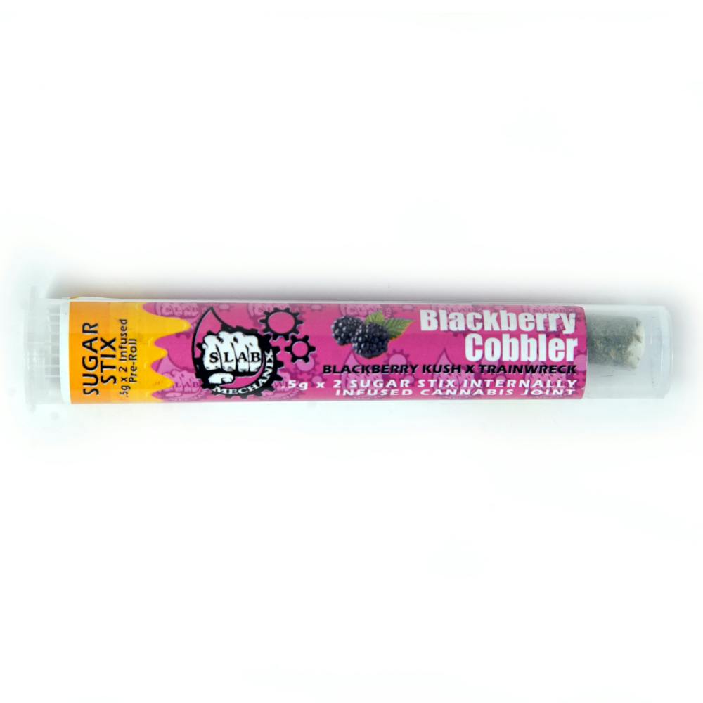 Slab Mechanix Blackberry Cobbler IFPR Sugar Stix 1G (.5g x 2) - Slab ...