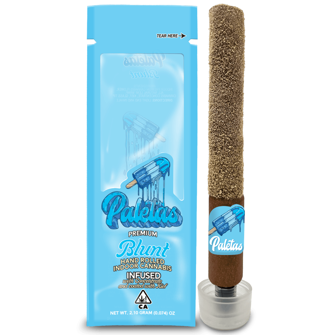 Paletas Frosted Blue Cookies Hybrid Infused Blunt 2.1g - Paletas