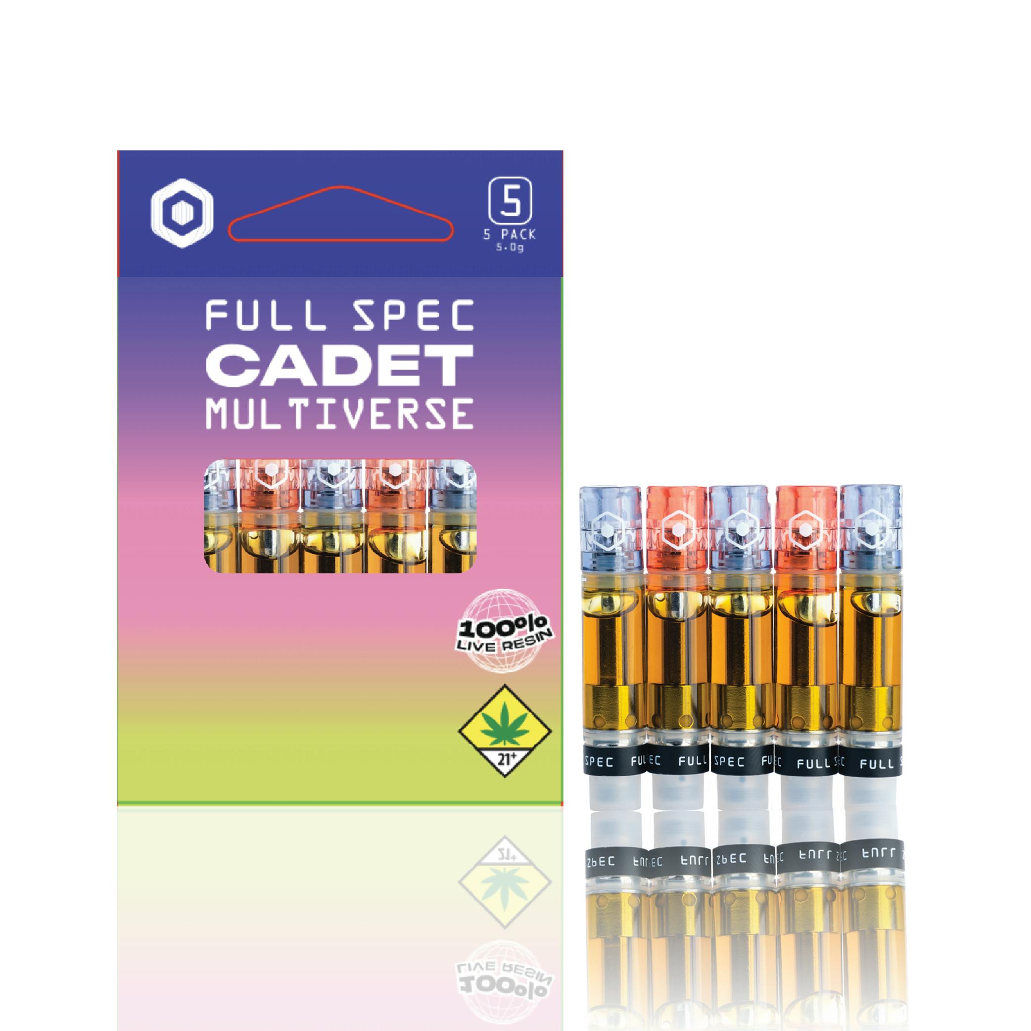 Full Spec | Cadet Multiverse 5pk 1g Cartridge - Silverface x ...