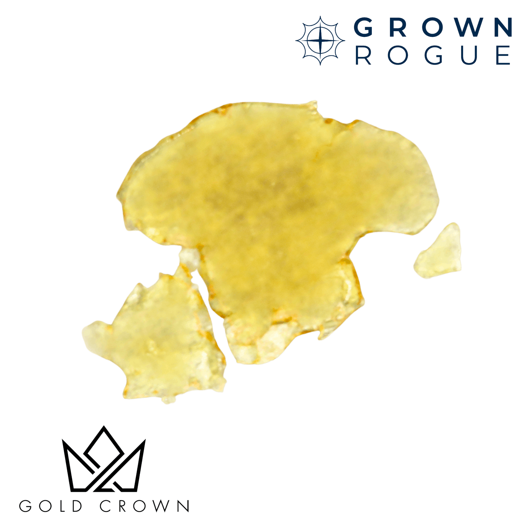 Grown Rogue x GC | Shatter 1g | Tea Time - Gold Crown