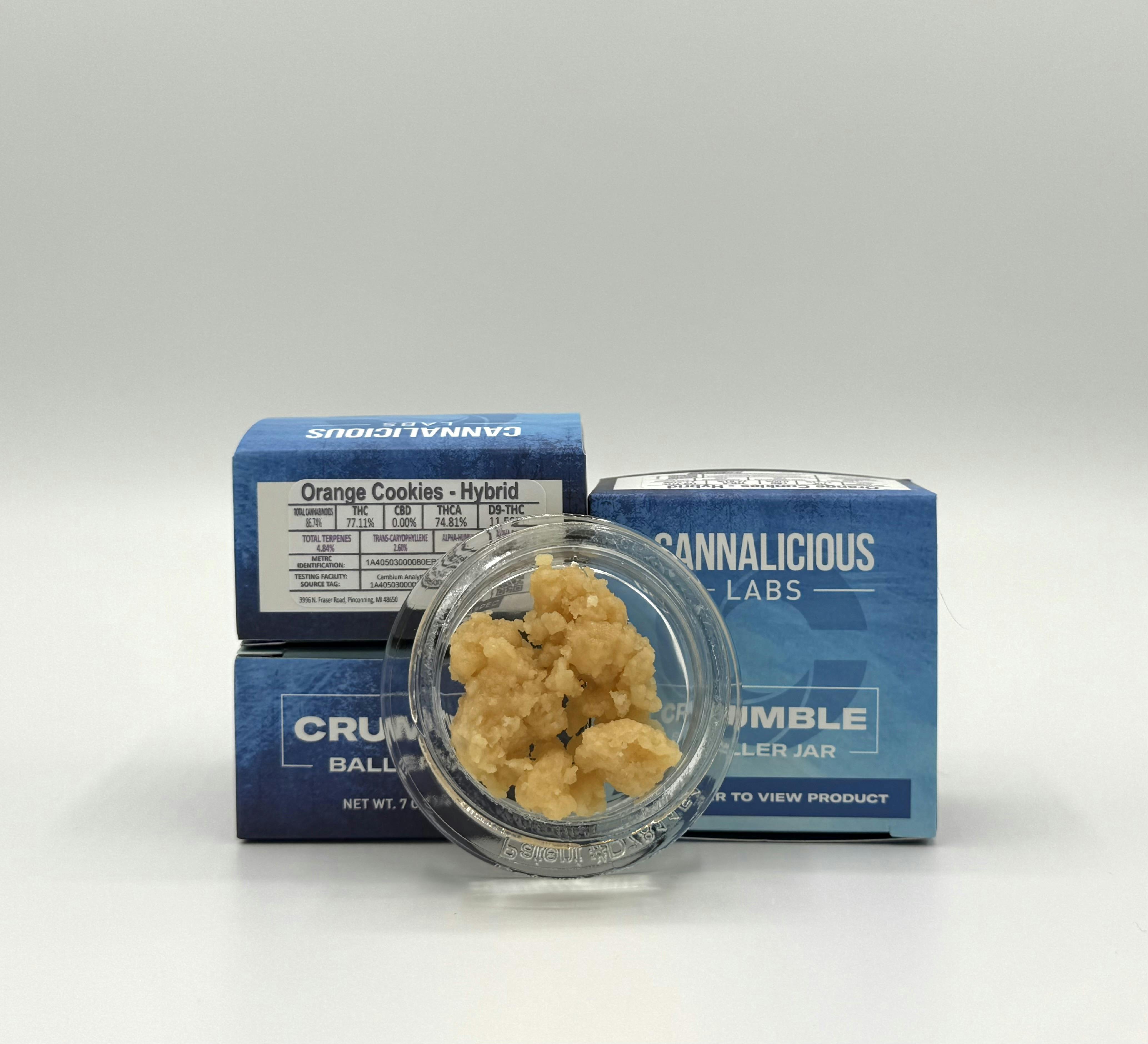 Orange Cookies Crumble - Hybrid - Cannalicious Labs