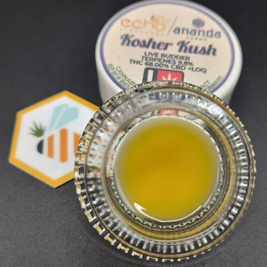 Kosher Kush Live Budder 1g - Echo Electuary