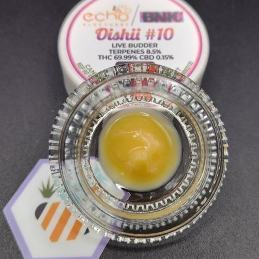 Oishii #10 Live Budder 1g - Echo Electuary