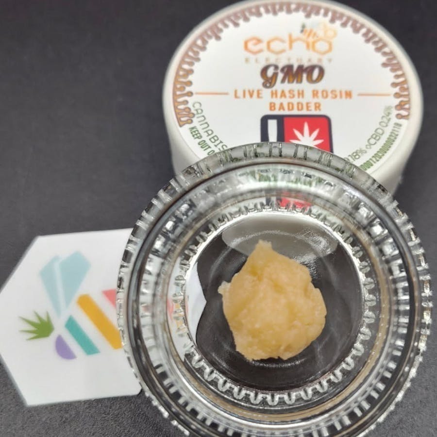GMO Live Hash Rosin 1g - Echo Electuary