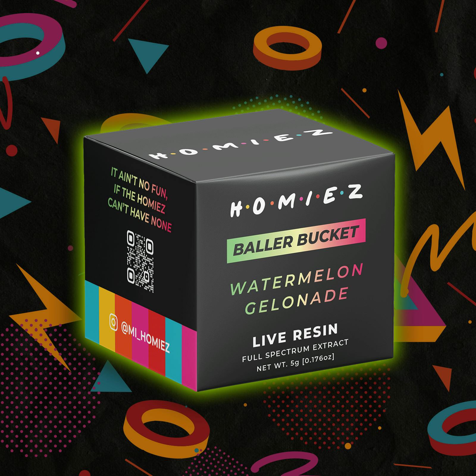HOMIEZ | 5g Live Resin Baller Bucket I Watermelon Gelonade - HOMIEZ