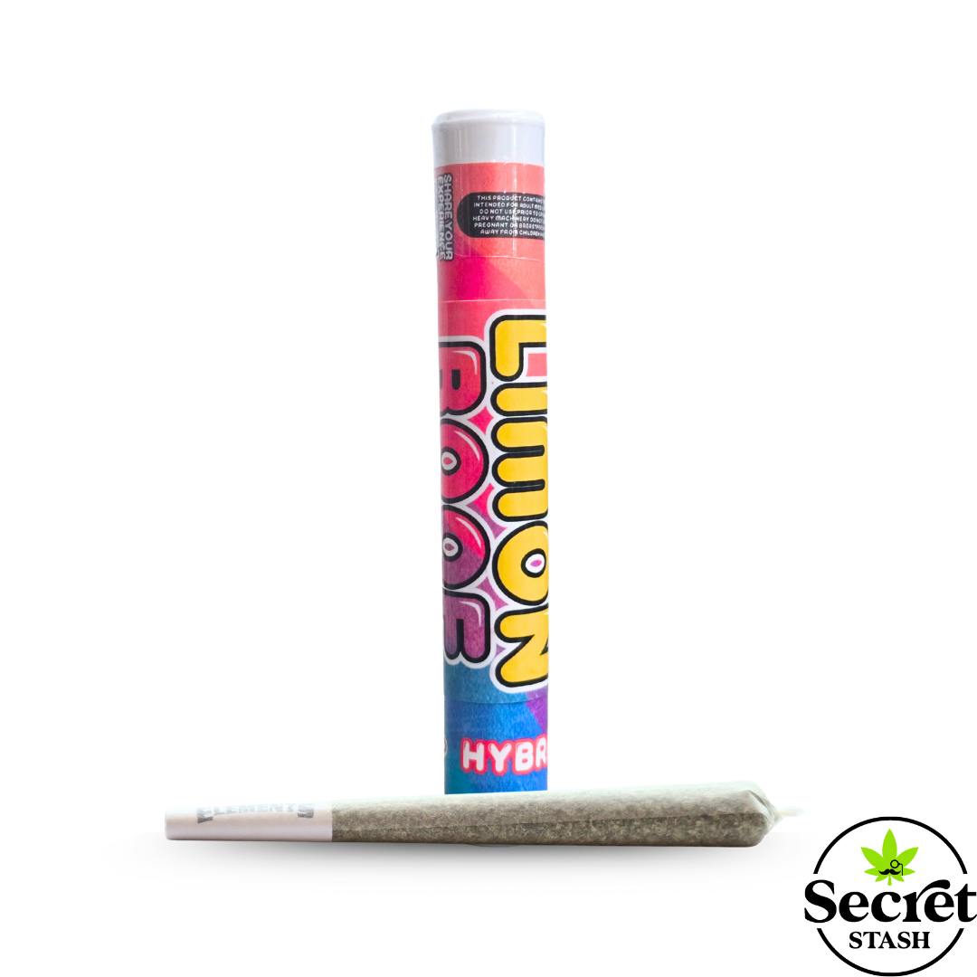 Secret Stash | Full Bud Pre Roll | Limon Boof | 1.2g - Secret Stash