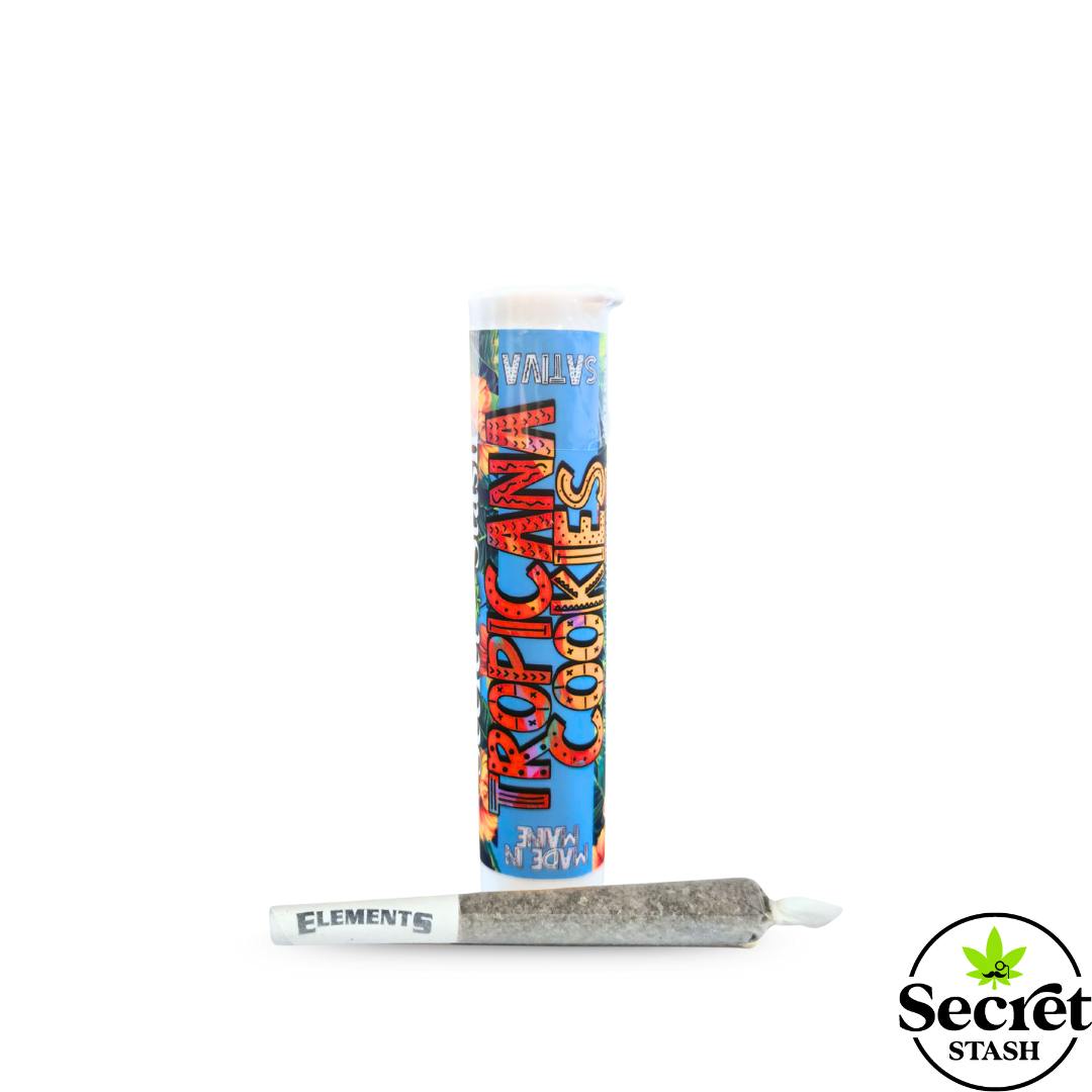 Secret Stash | Full Bud Pre Roll | Tropicana Cookies | Half Gram ...