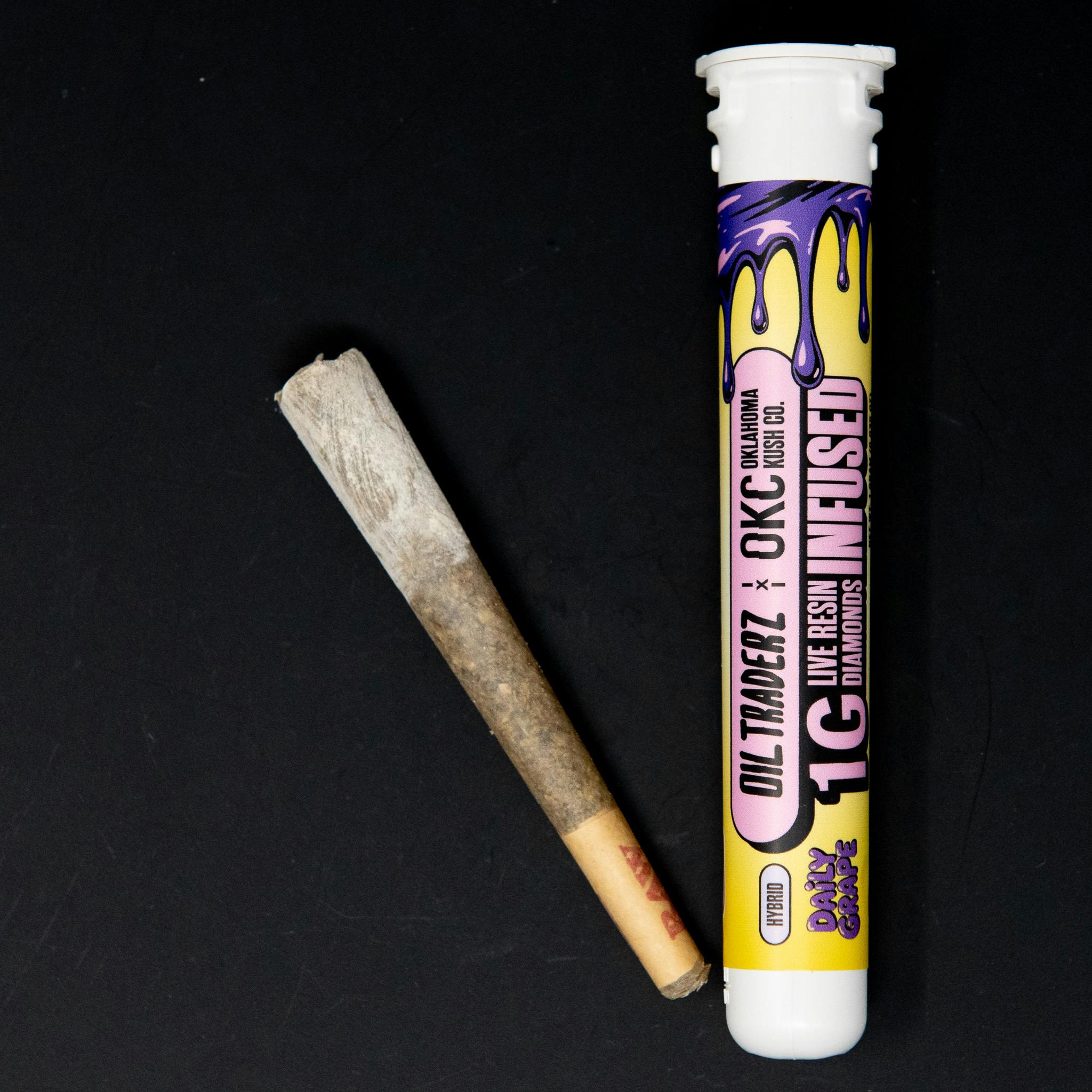 Daily Grape - Pre Roll - [Live Resin] - 1g - Oil Traderz