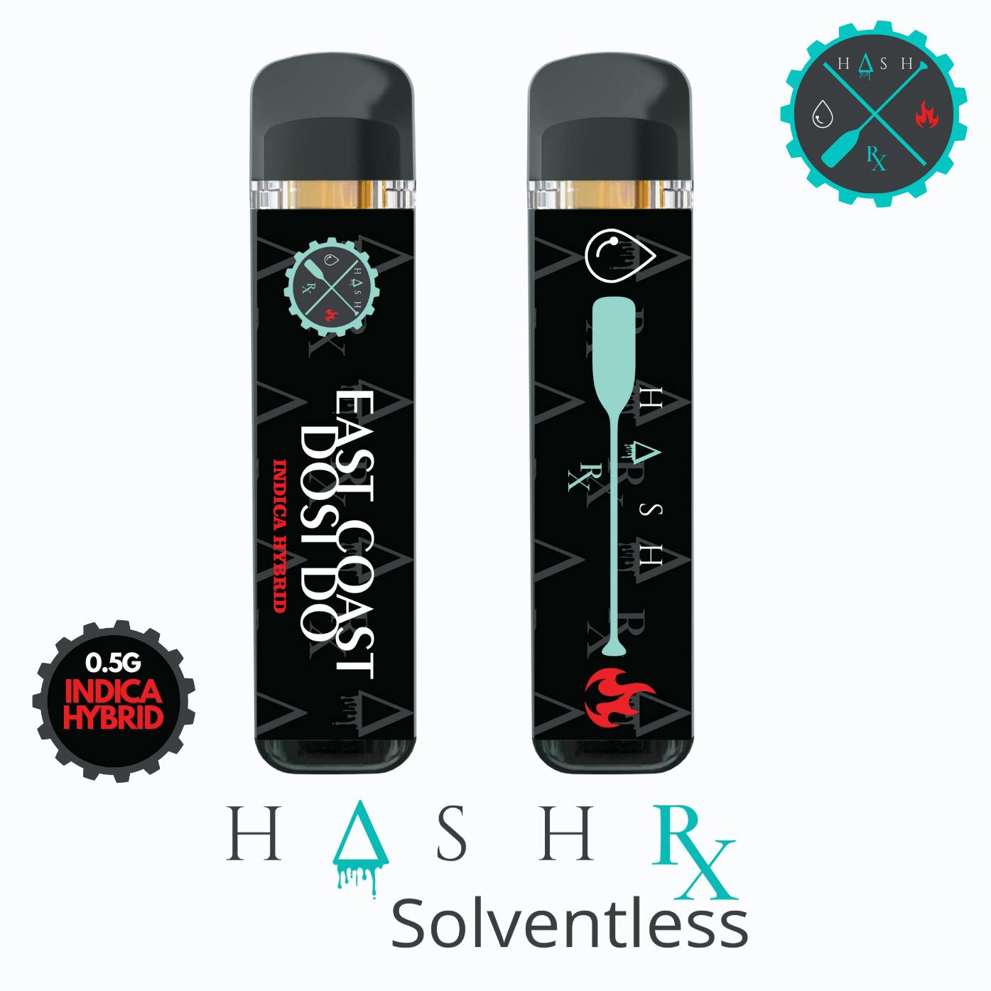 Hash RX - Honey Banana Live Hash Rosin Disposable 0.5g - Hash RX