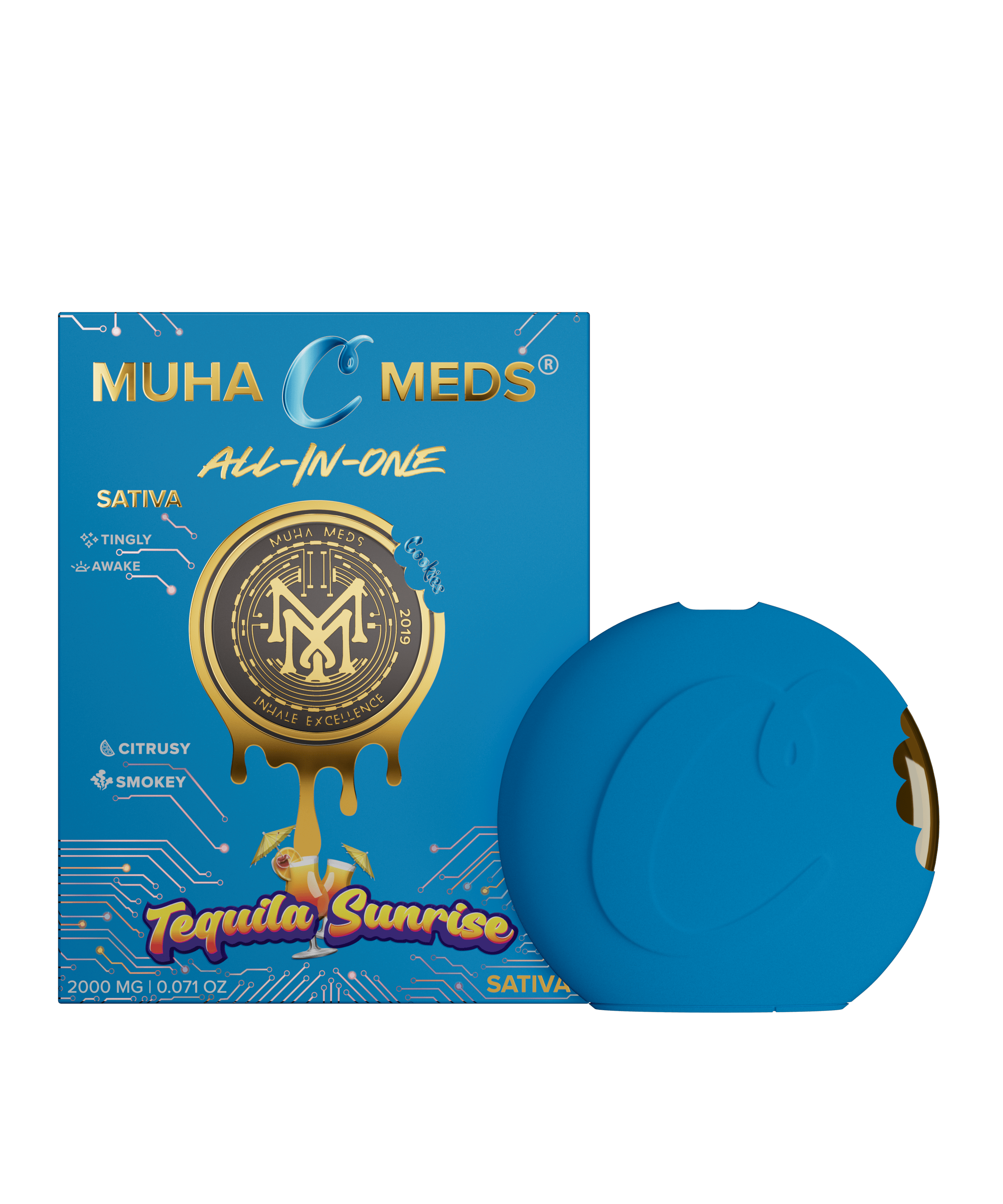 Tequila Sunrise | All-In-One | 2000MG - Muha Meds