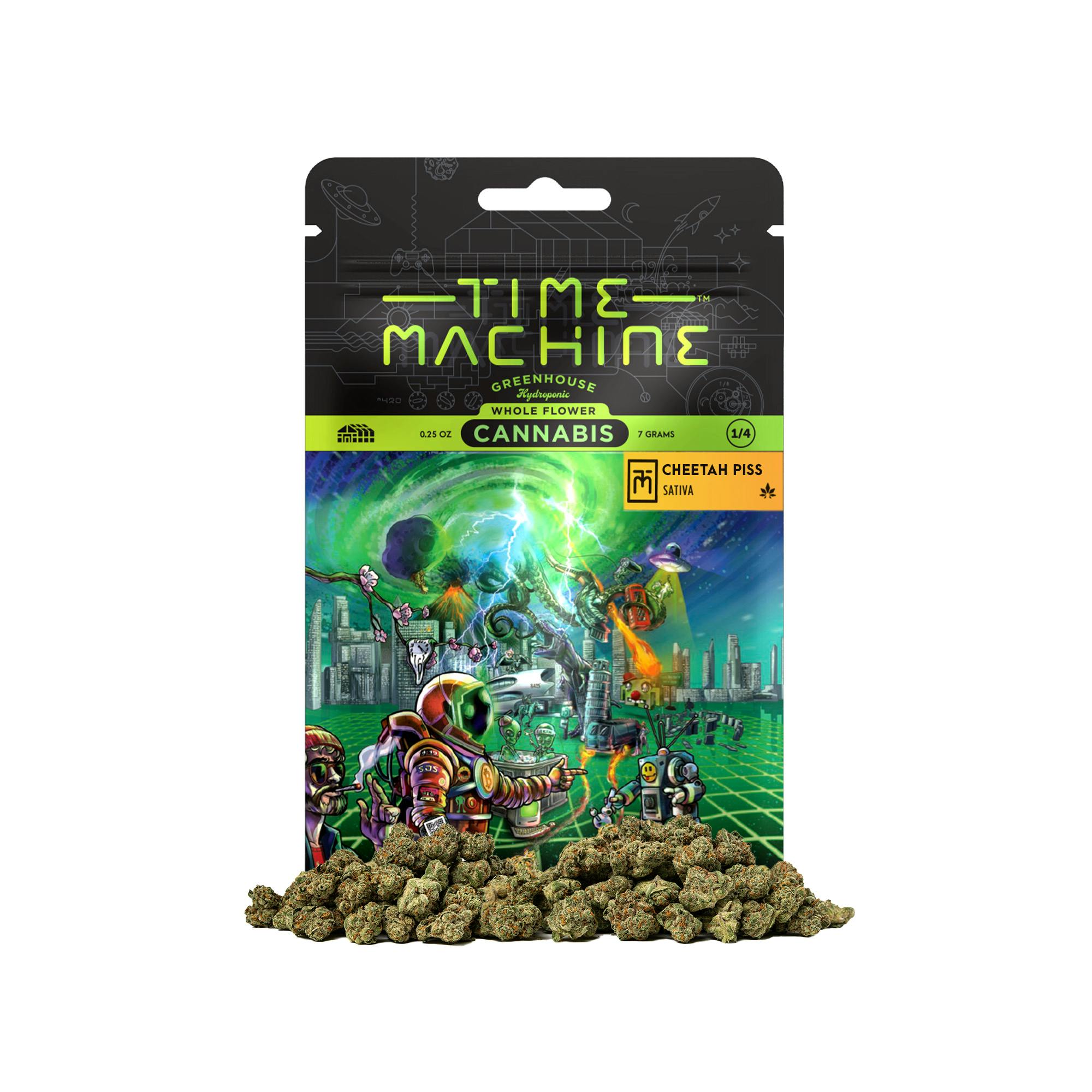 Cheetah Piss Sativa (7g) - Time Machine