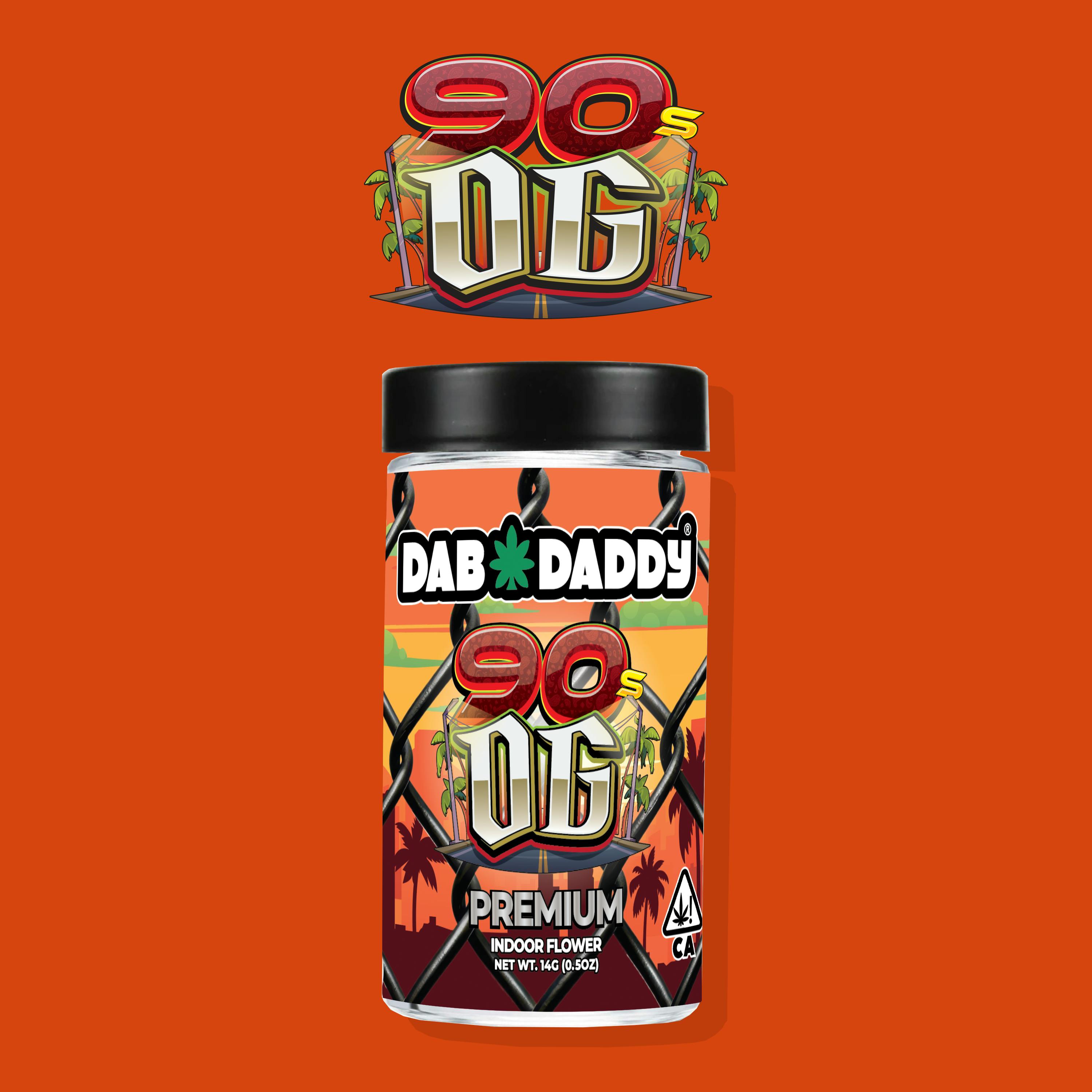 90's OG Flower Dab Daddy® 14g Premium Indoor Flower - Bud Bees - North ...