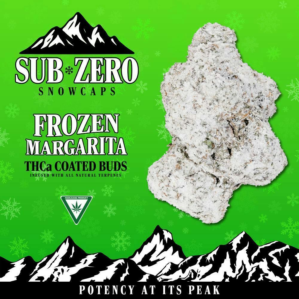 SZ SNOWCAPS | Frozen Margarita | 14g THCA Flower - Sub-Zero Snowcaps