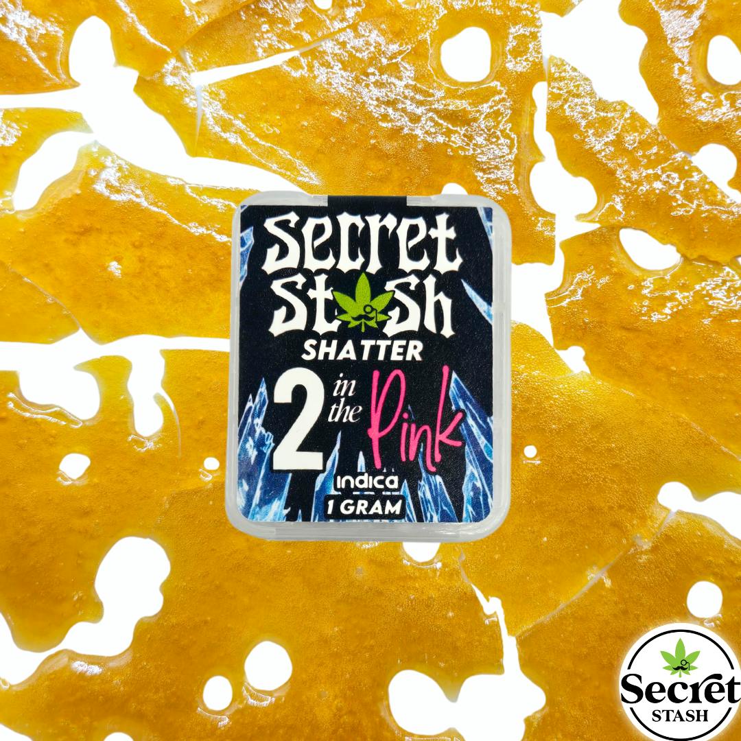 Secret Stash | Shatter | 2 in the Pink | 1g - Secret Stash