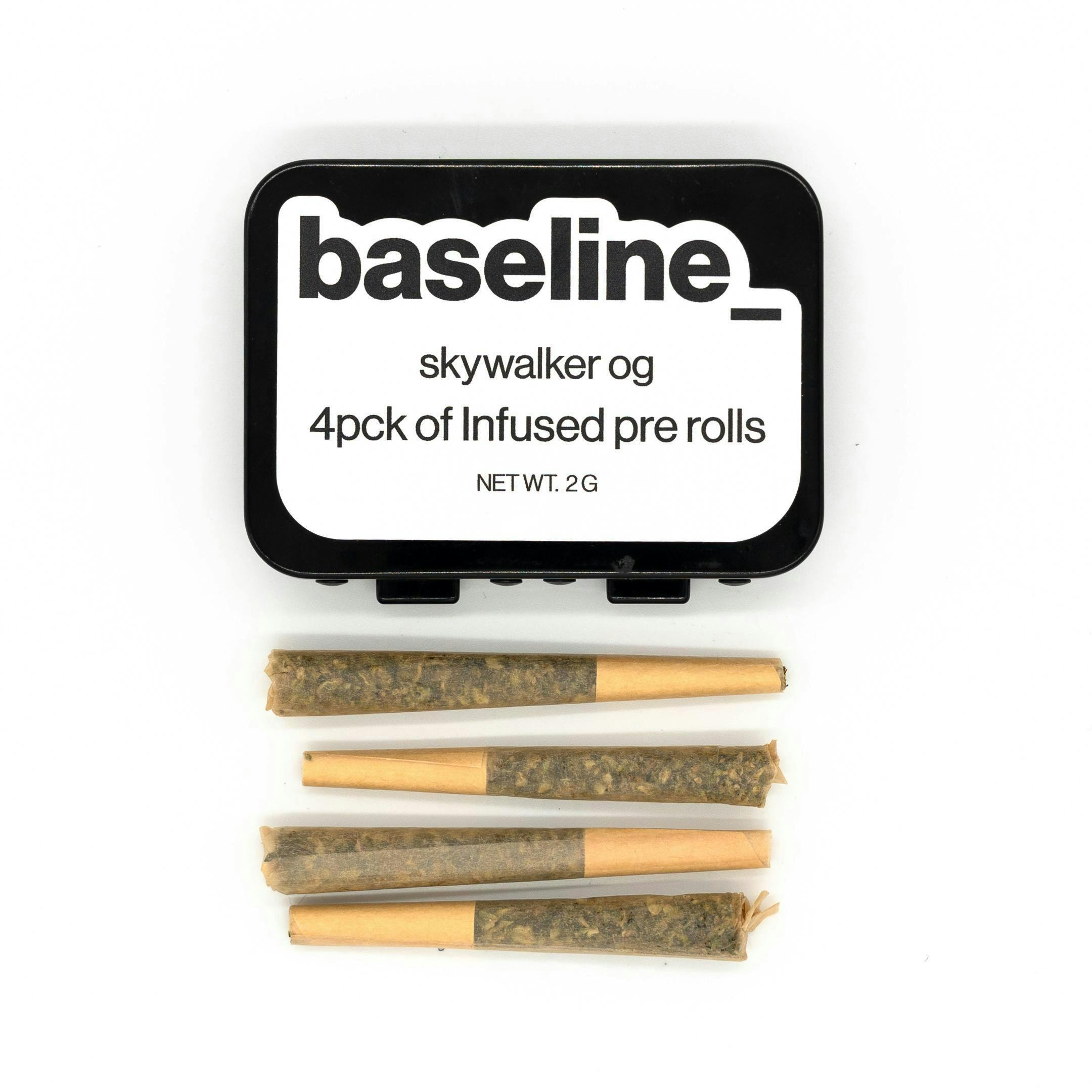 Baseline | King Louis XIII Infused 4pk Pre-Roll 2g - Baseline