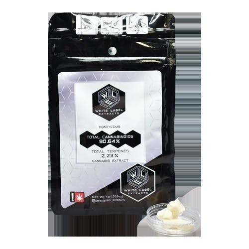 WLE | Grape Gas Fluff | Honeycomb (2g) Indica Hybrid - White Label Extracts