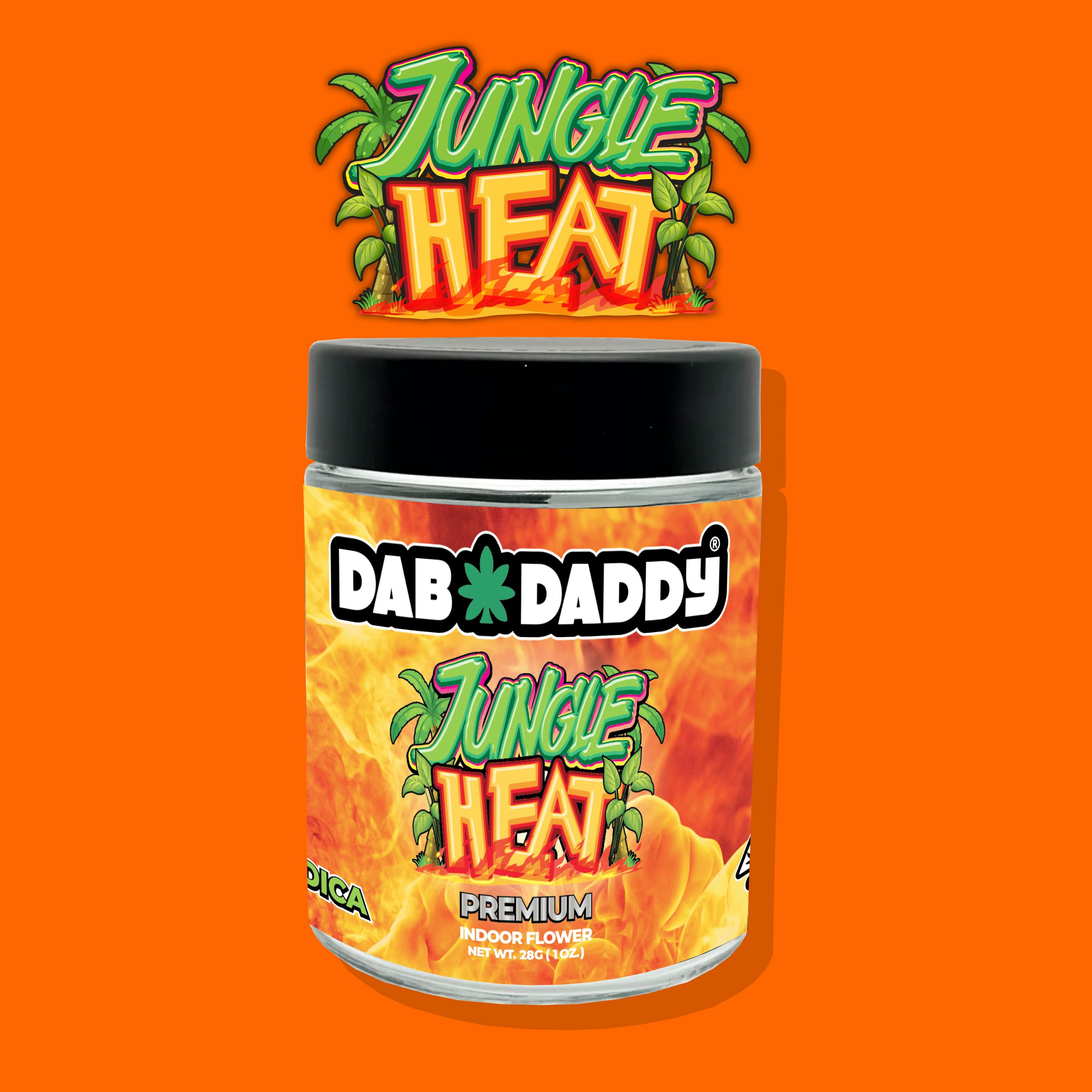 Jungle Heat Flower Dab Daddy® 28g Premium Indoor Flower - Dab Daddy