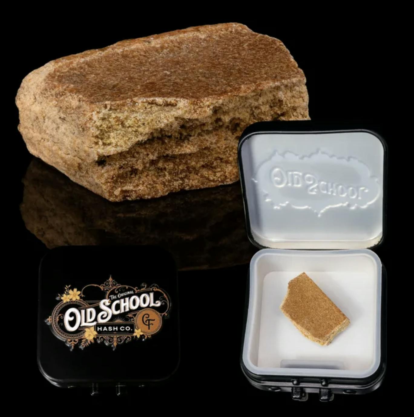 Frosted Cherry Cookies Brick Hash 1g - Old School Hash Co.