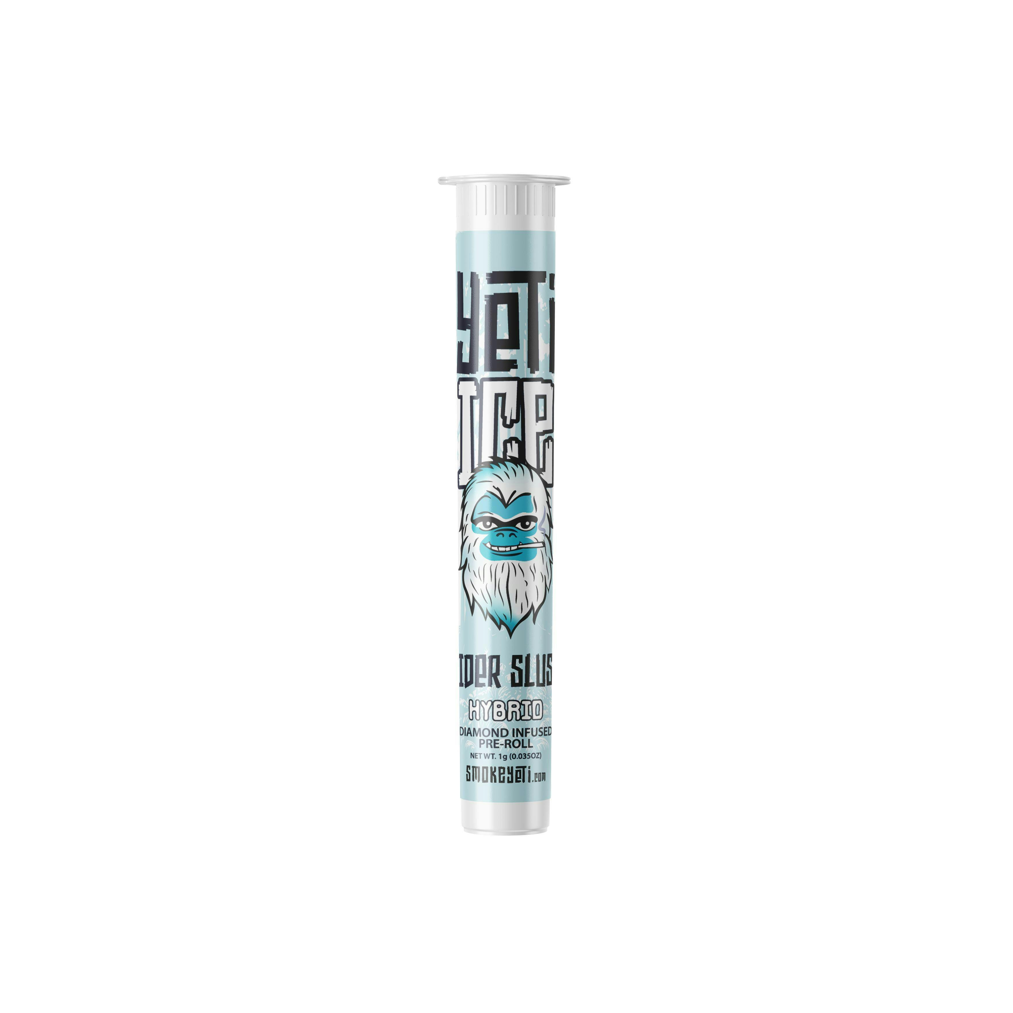 Yeti Cider Slush 1G Infused Pre Roll - Yeti